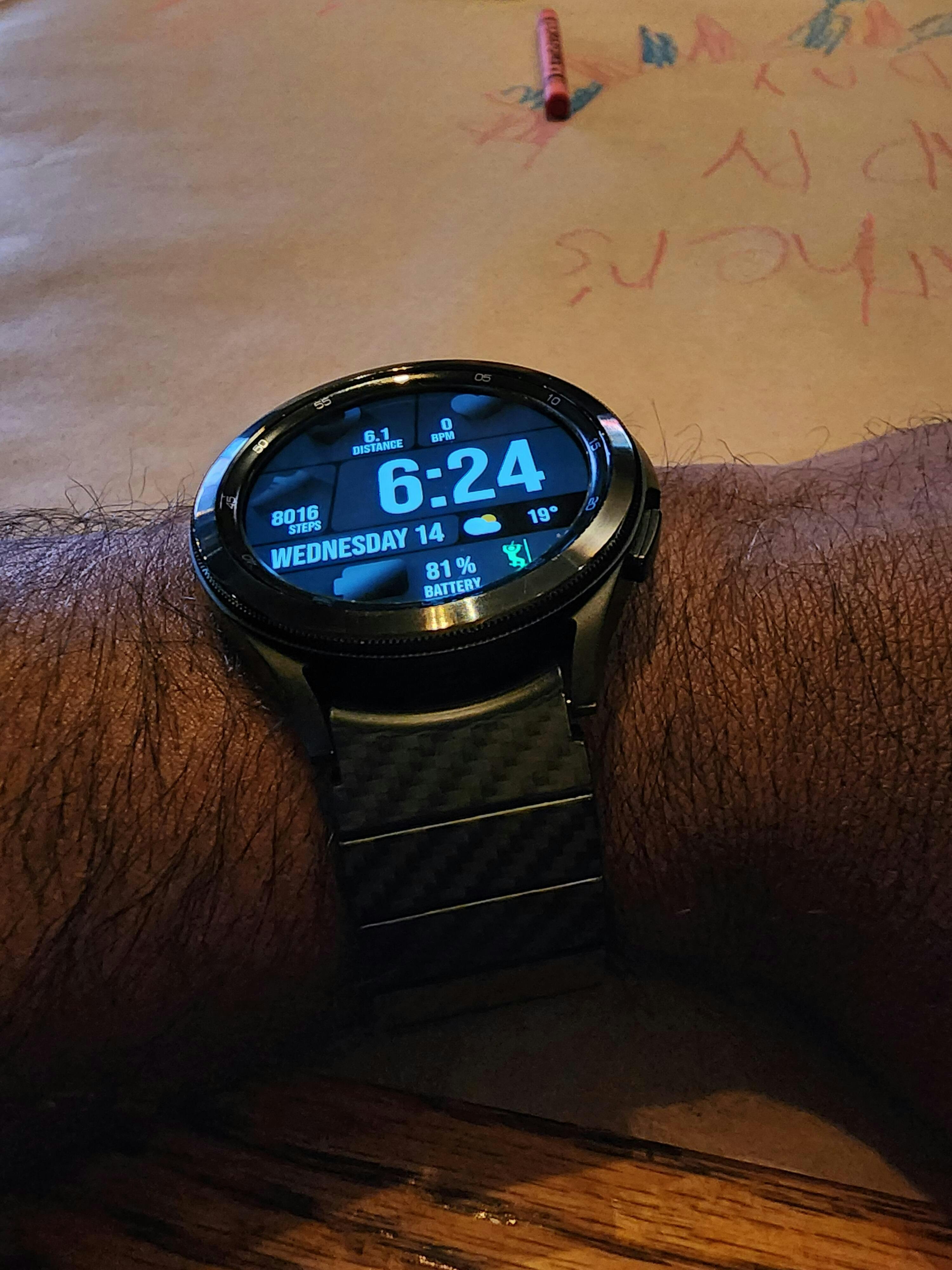 Carbon Fiber Watch Band for Galaxy Watch-PITAKA