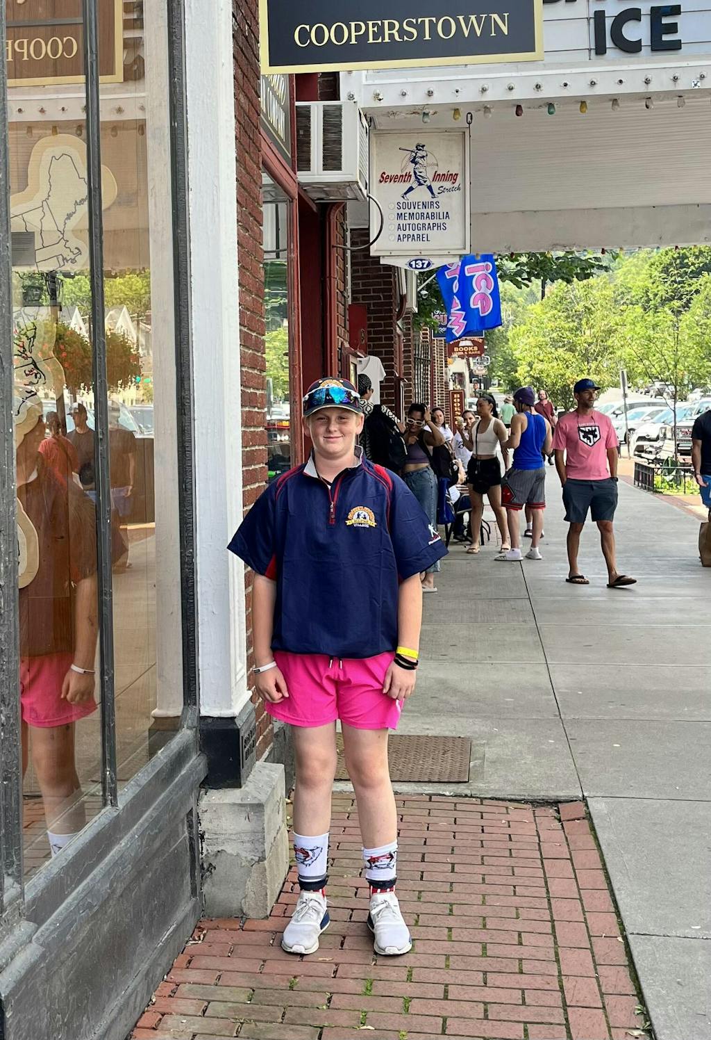 Pink Training Shorts