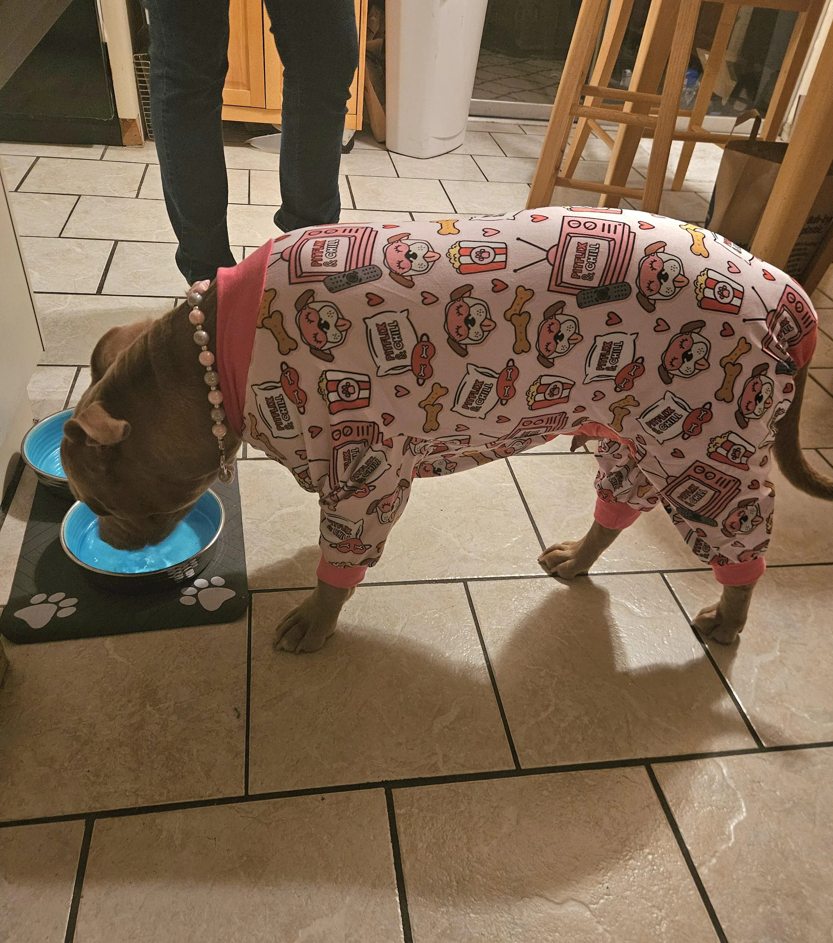 'Lazy Bones' Pit bull Pajamas – Pittie Clothing Co.