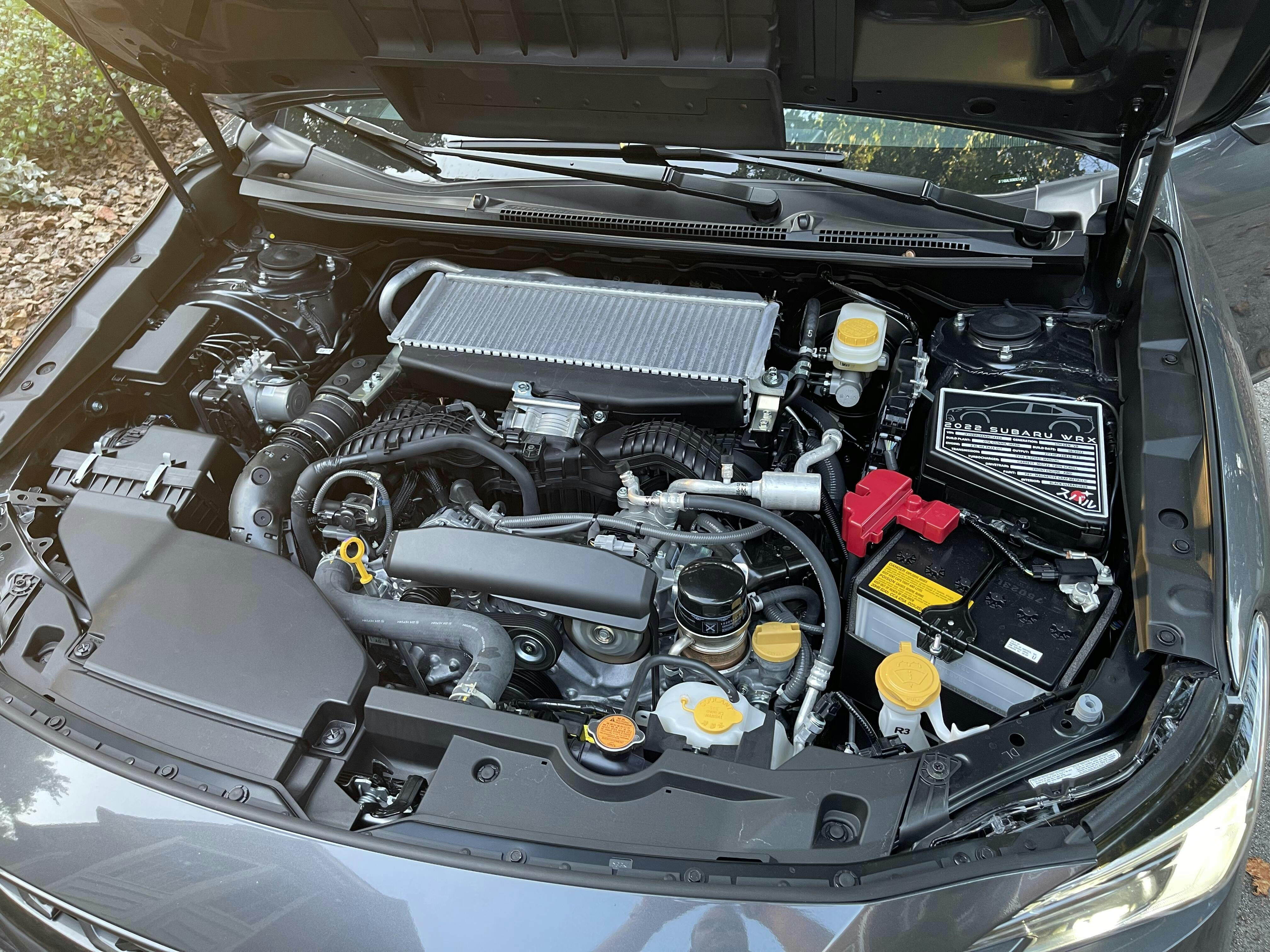 2022 SUBARU WRX Engine Bay Build Plaque – Pixel Autoworks