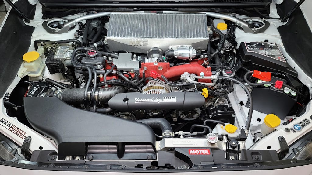 2020 SUBARU WRX STI SERIES.WHITE Engine Bay Build Plaque – Pixel Autoworks