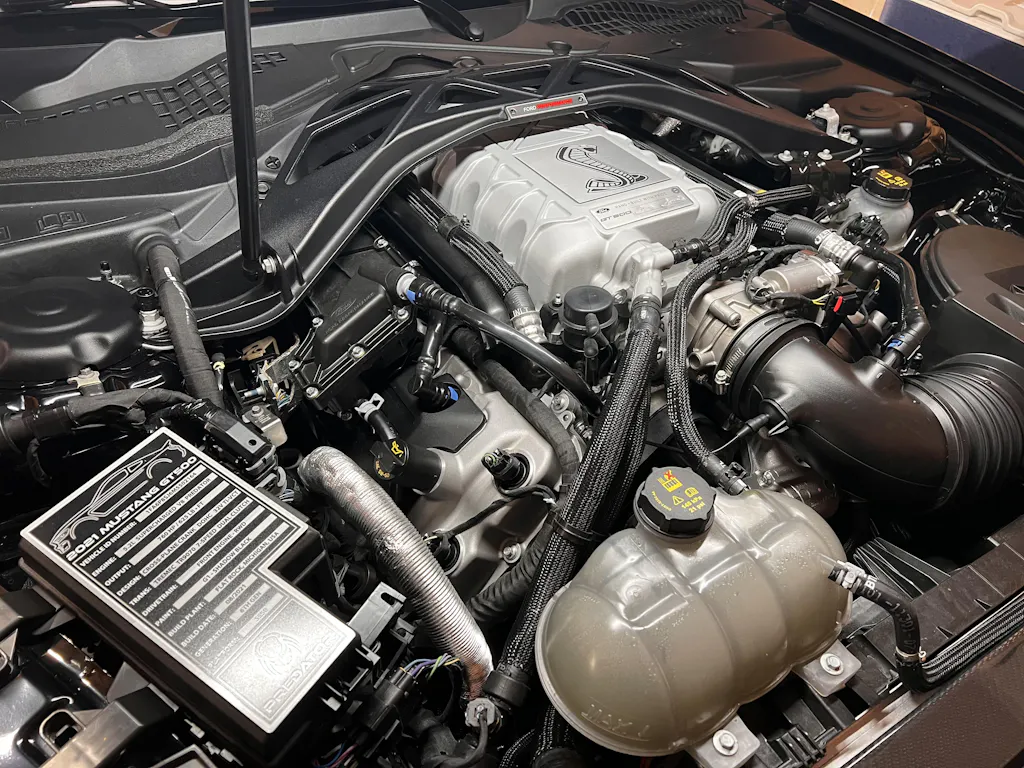 2021 FORD MUSTANG GT500 Engine Bay Build Plaque – Pixel Autoworks