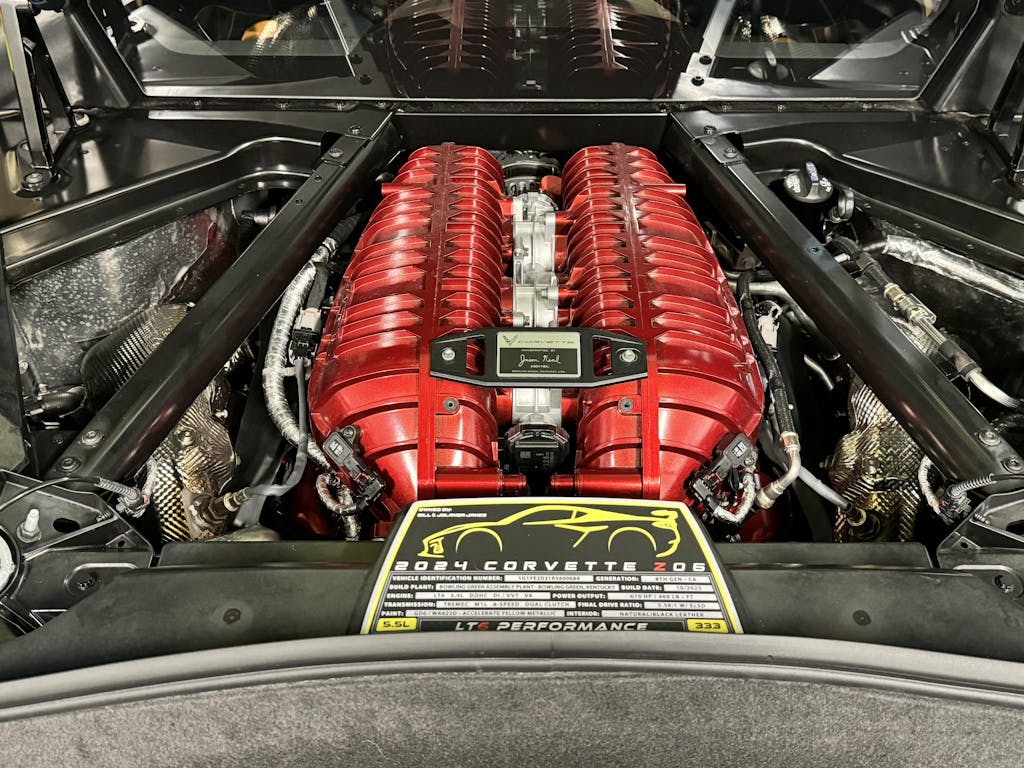 2024 CHEVROLET CORVETTE Z06 COUPE Engine Bay Build Plaque – Pixel Autoworks