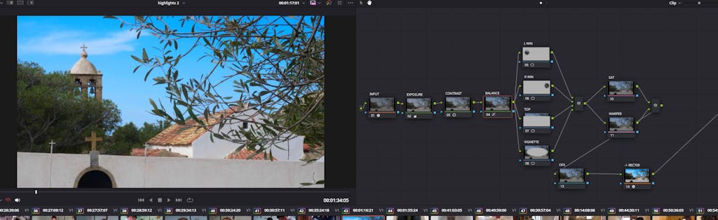 Fixed Node Tree Collection | 20 PowerGrade Presets for DaVinci Resolve