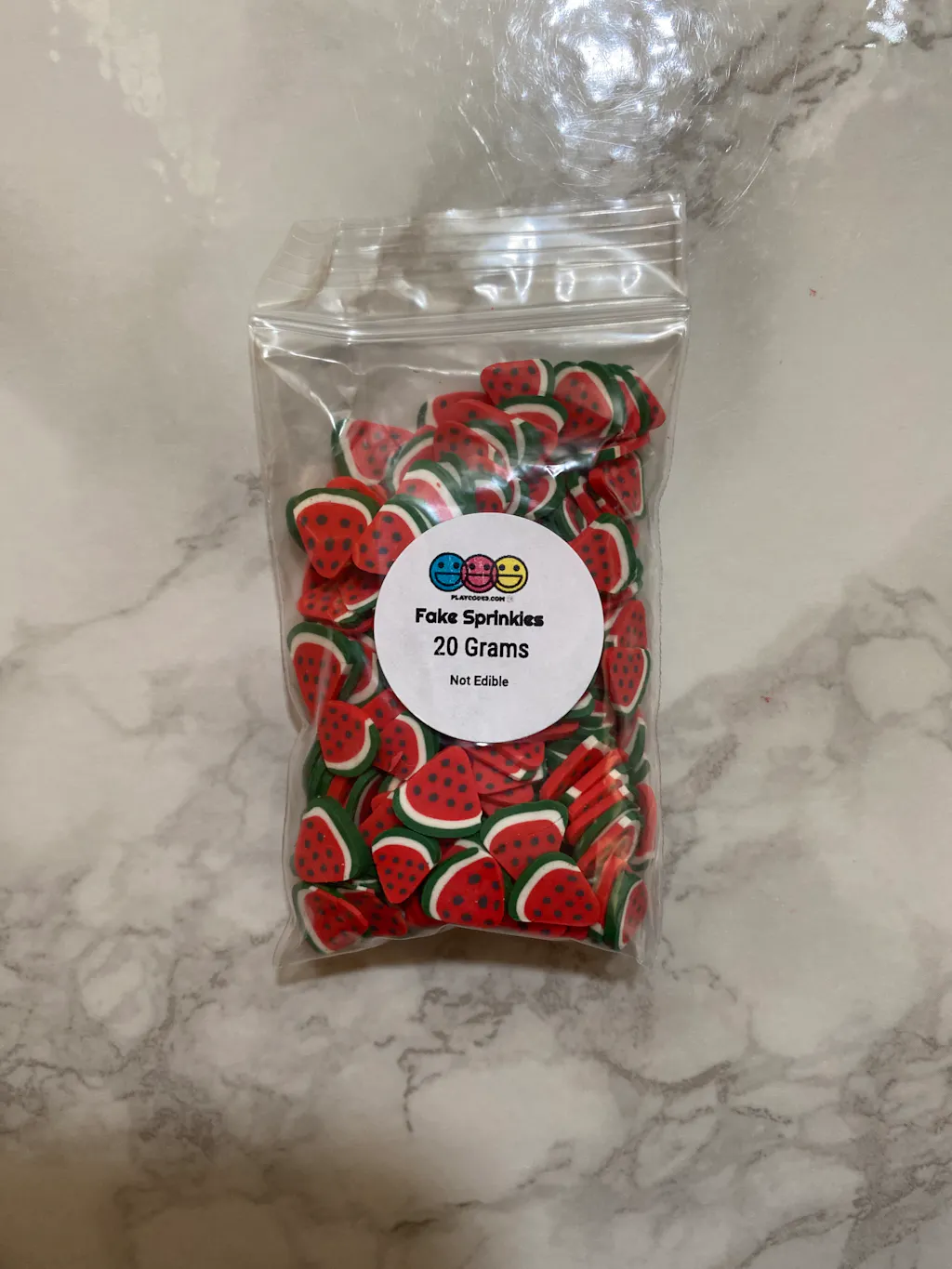 Watermelon Fimo Slices Fake Sprinkles Decoden Jimmies - PLAYCODE3 ...