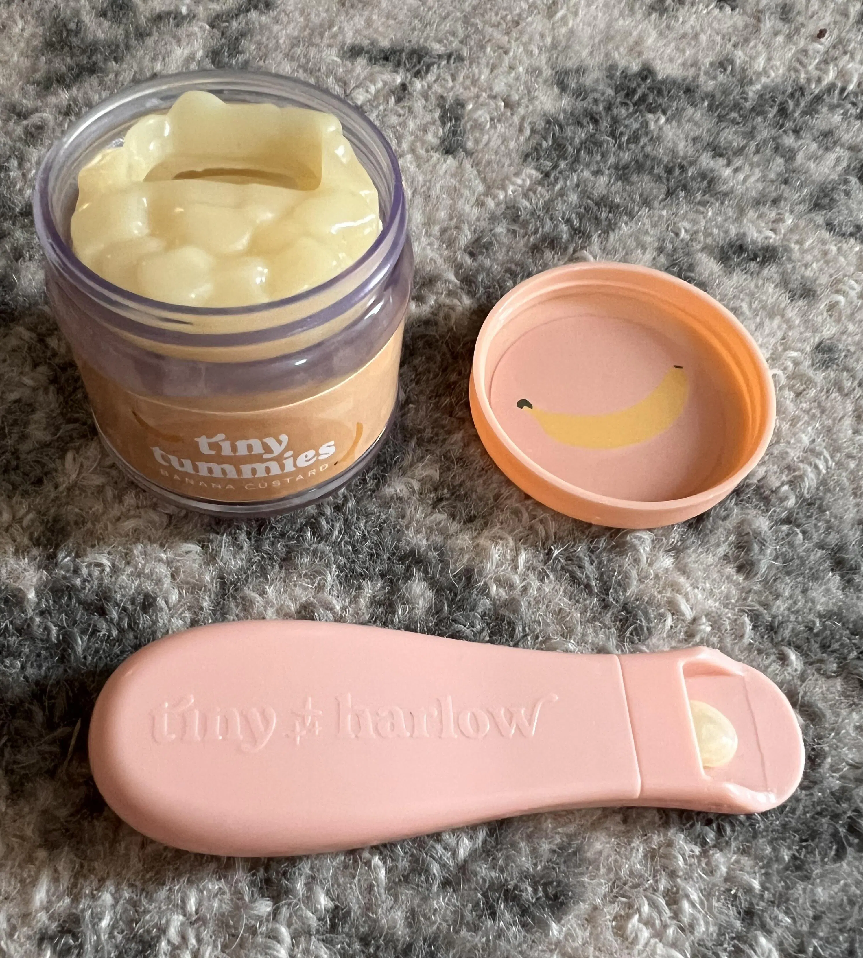 Tiny Harlow | Doll Food Jar and Spoon Set - Strawberry Custard ...