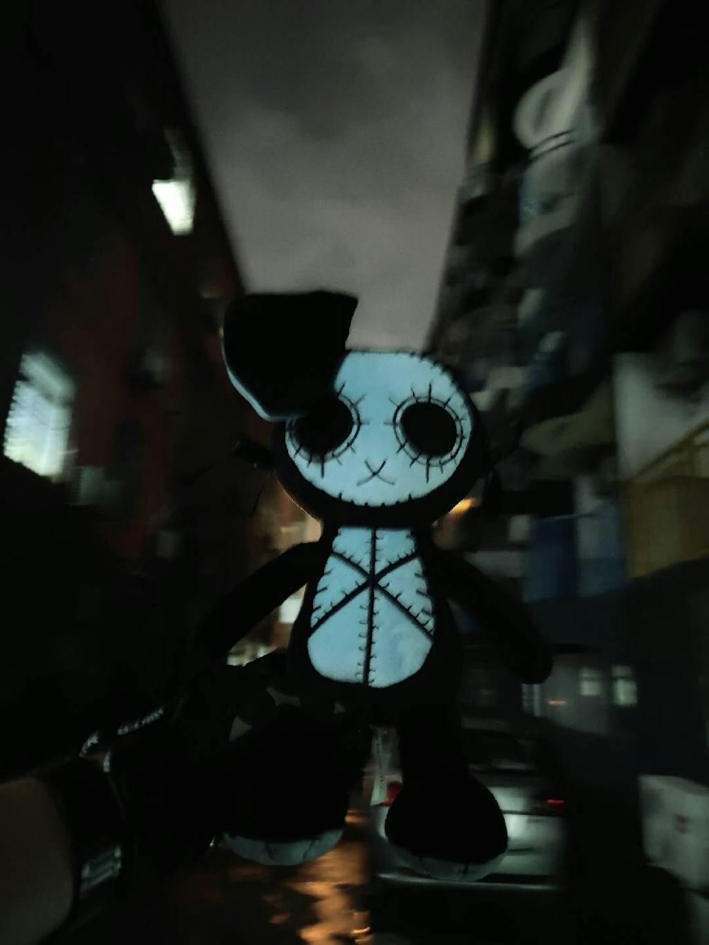 Goth Voodoo Blue Bunny Plush - PlushThis| Plushies & Stuffed Animals