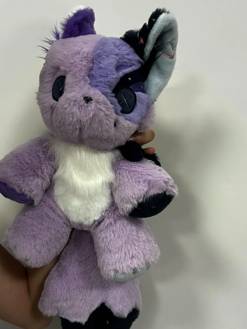 Emo Purple Fox Plushie with Wings – PlushThis| Plushies & Stuffed Animals