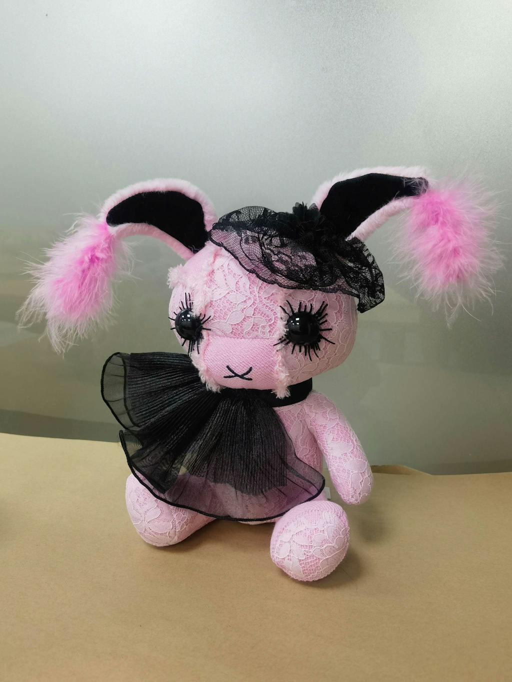 Pink Emo Bunny Stuffed Animal - PlushThis| Plushies & Stuffed Animals
