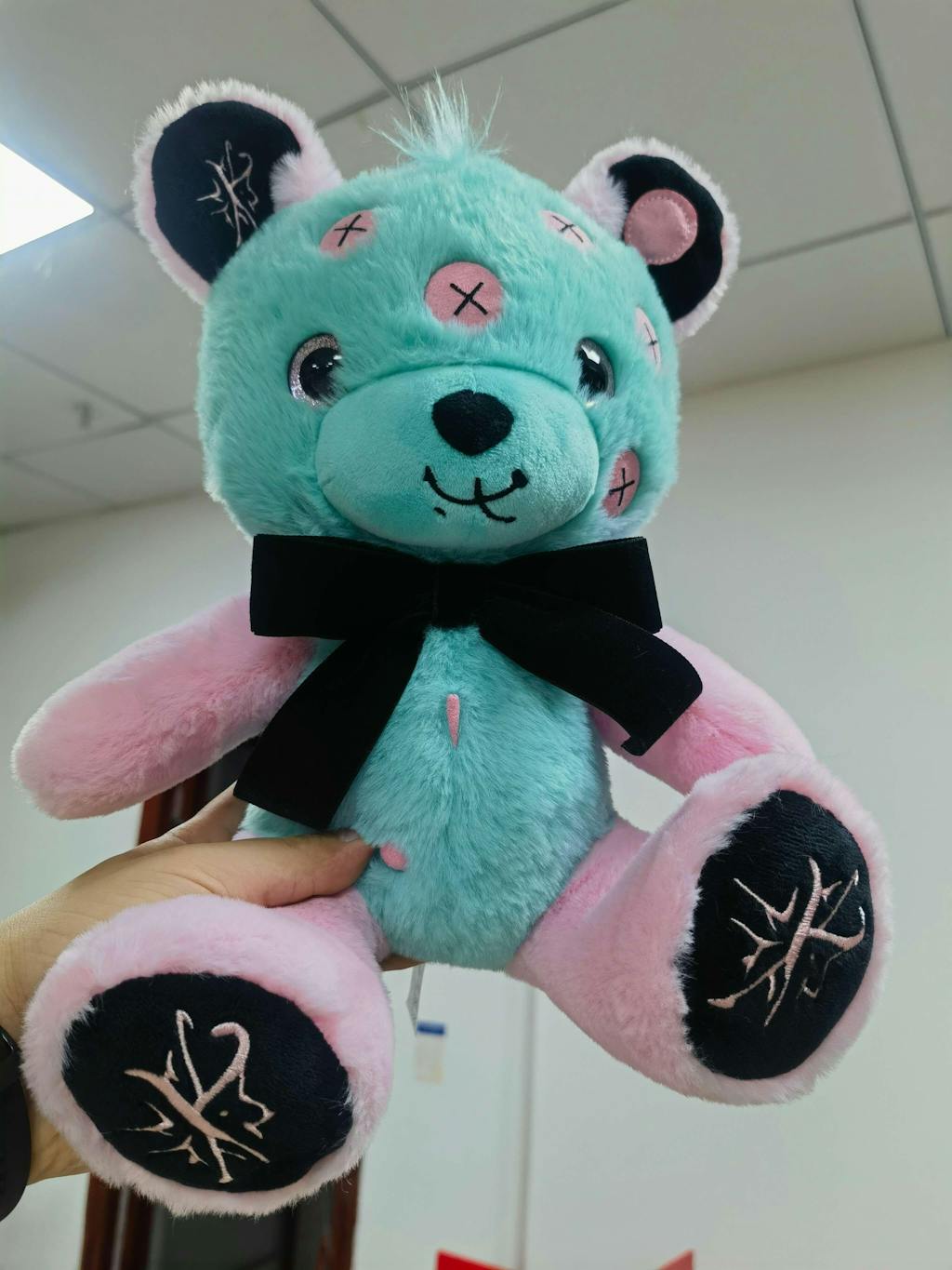 Bug Error Emo Teddy Bear – PlushThis| Plushies & Stuffed Animals