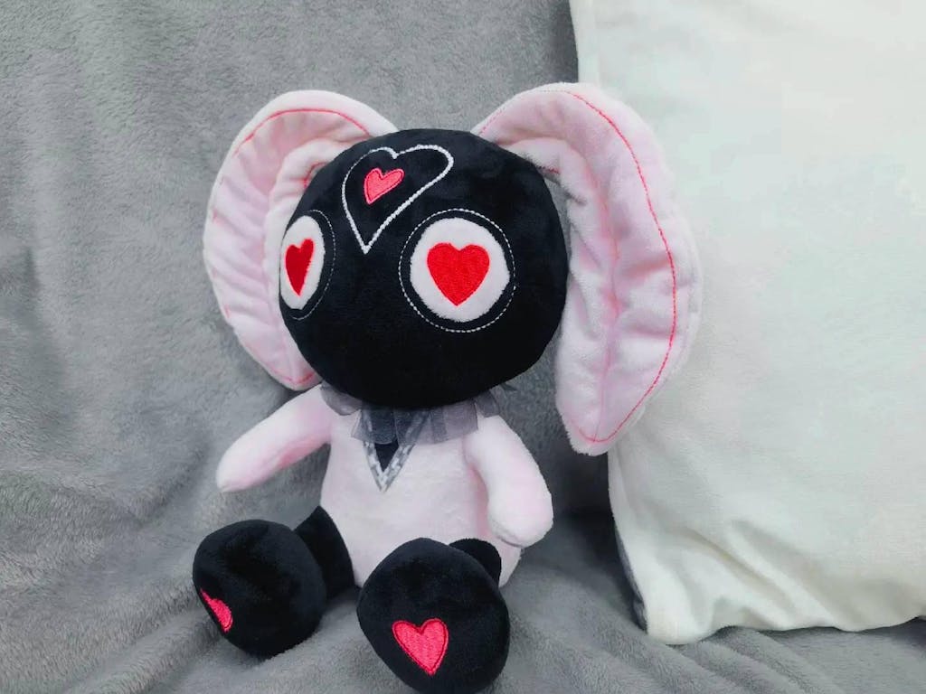 Cute Black Emo Bunny Stuffed Animal – PlushThis| Plushies & Stuffed Animals