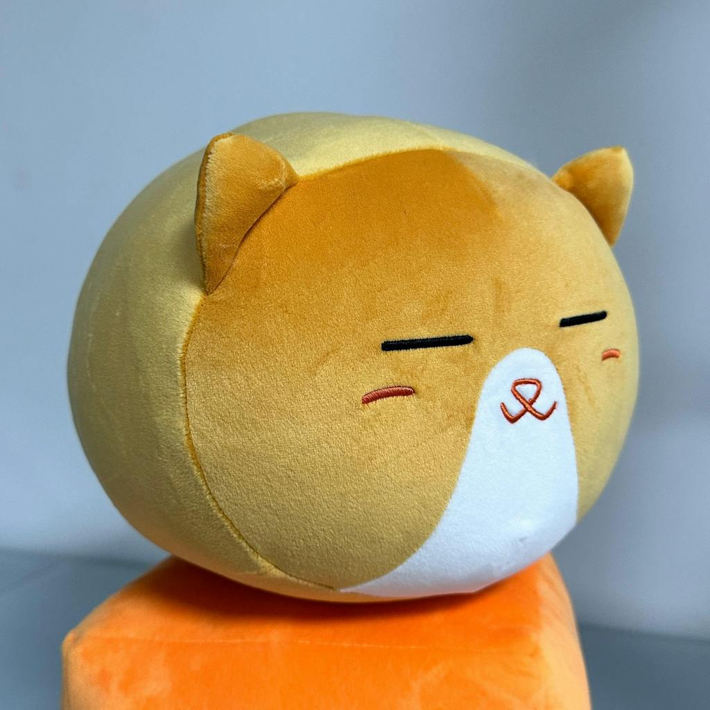Sleeping Kawaii Ginger Cat Stuffed Animal – PlushThis| Plushies ...