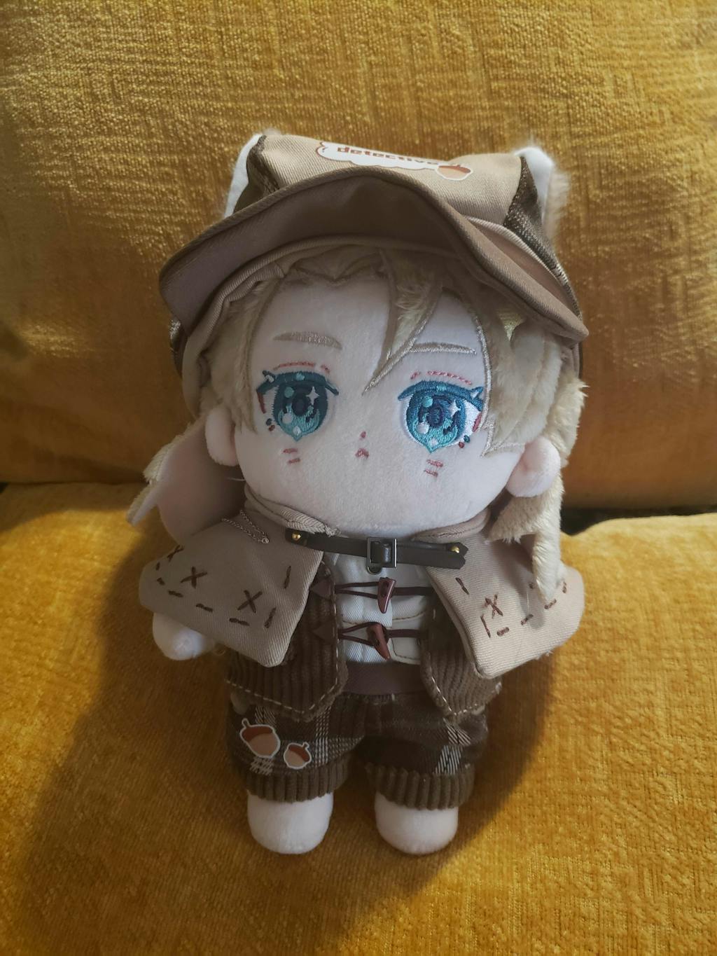 【In Stock】PLUSH WONDERLAND Detective Doll Plush Clothes 20 CM Detectiv ...