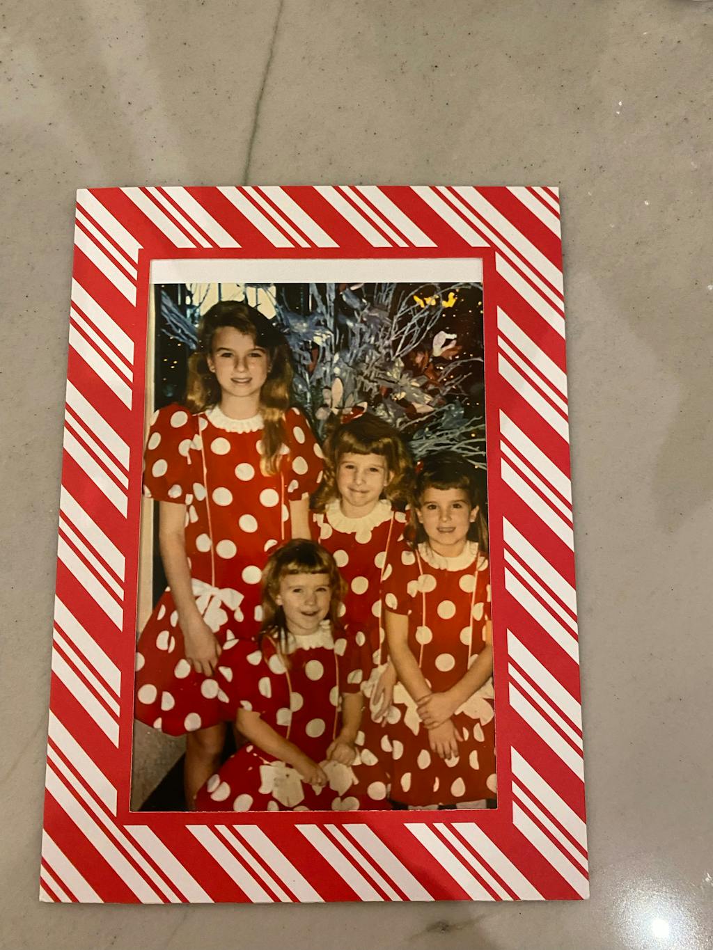 Candy Cane Photo Insert Card | Plymouth Cards