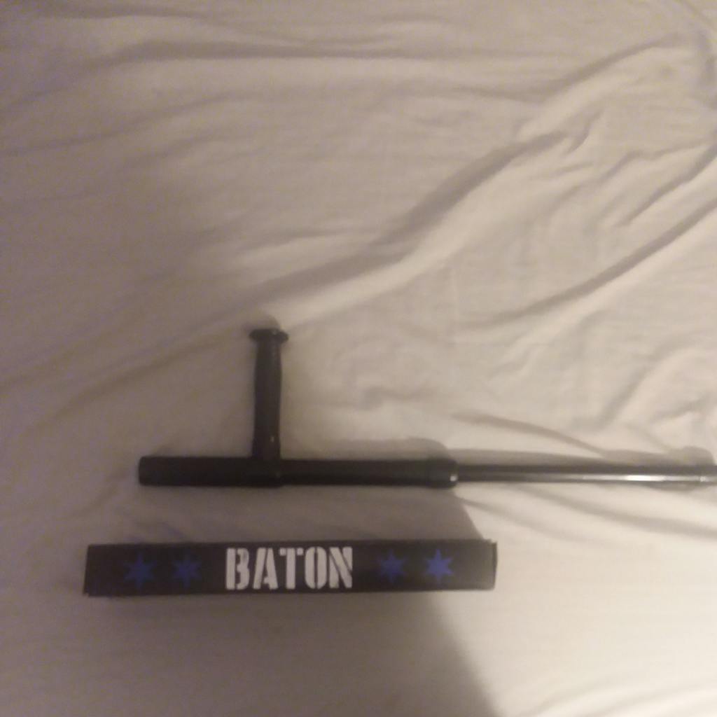 Chicago Aluminum Expandable Side Handle Baton w/ABS Handle – Police ...