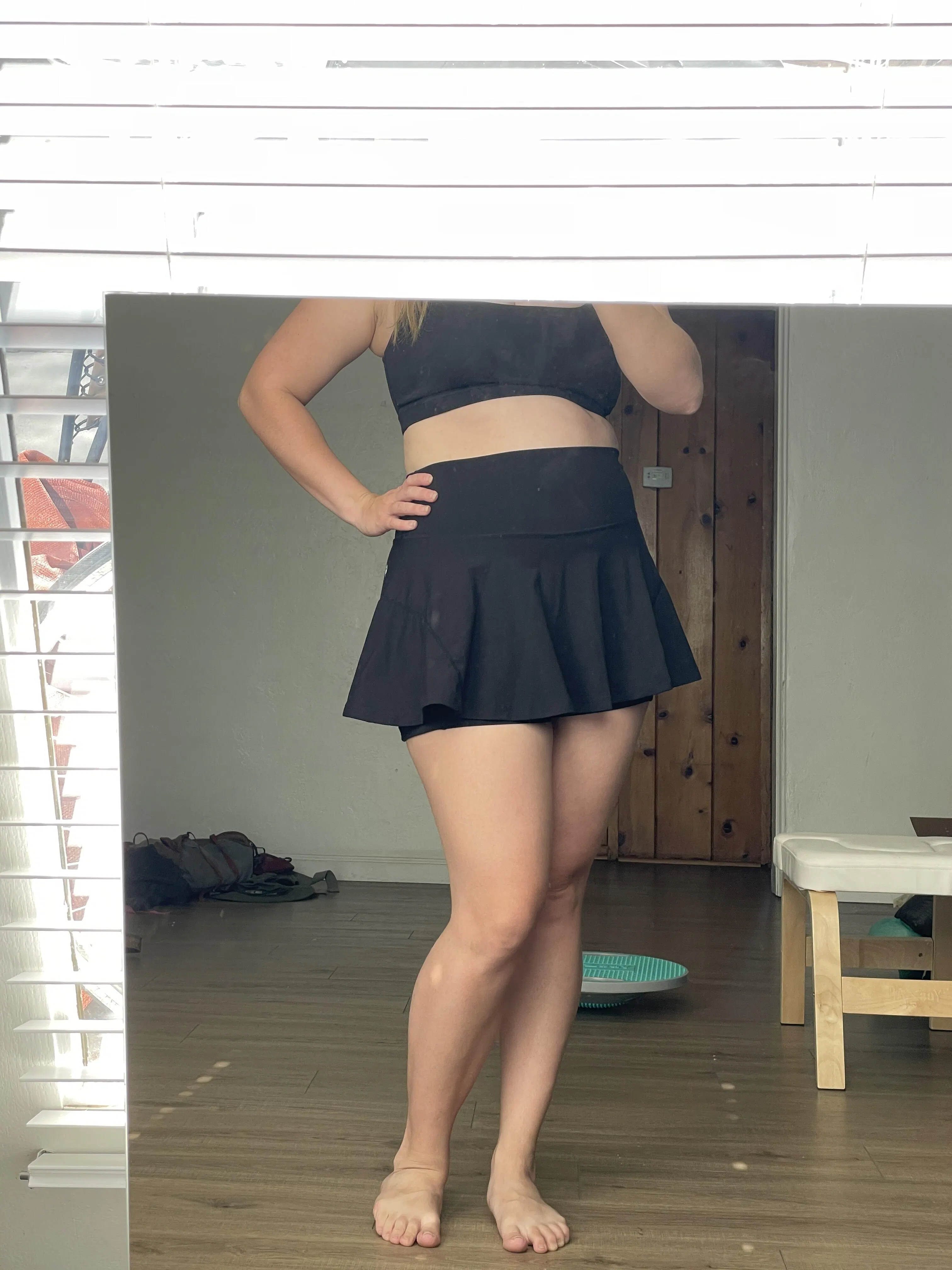 Twirl Skort - Crimson – POPFLEX®