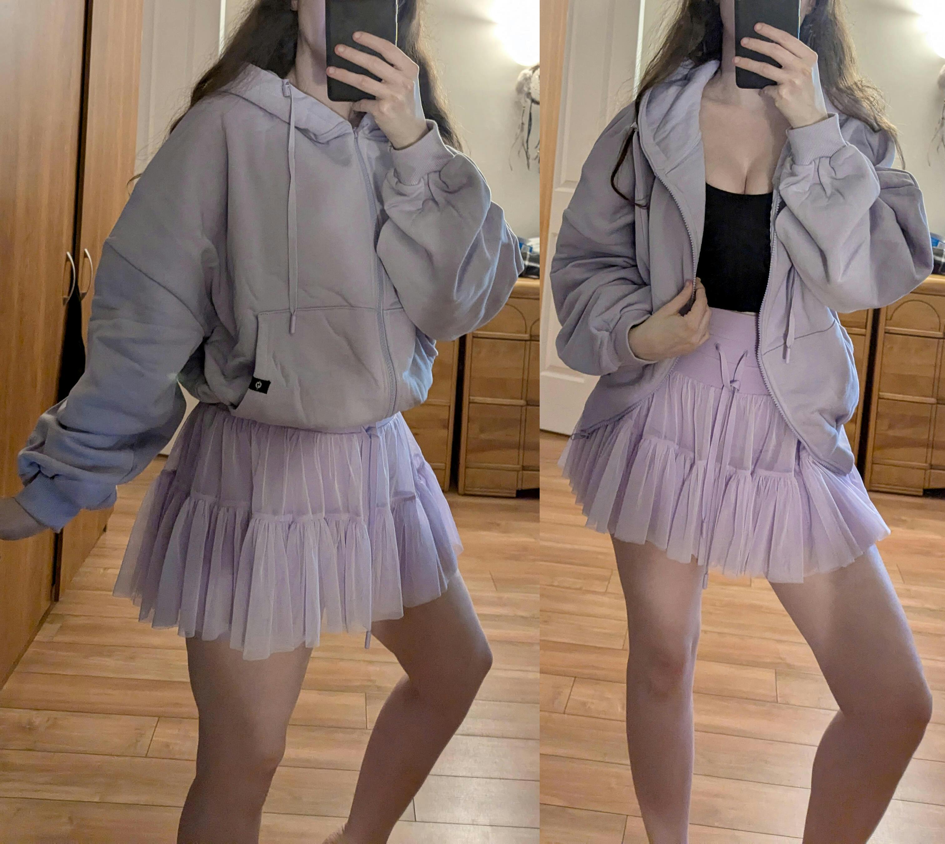 Zip Cloud Hoodie - Seashell – POPFLEX®