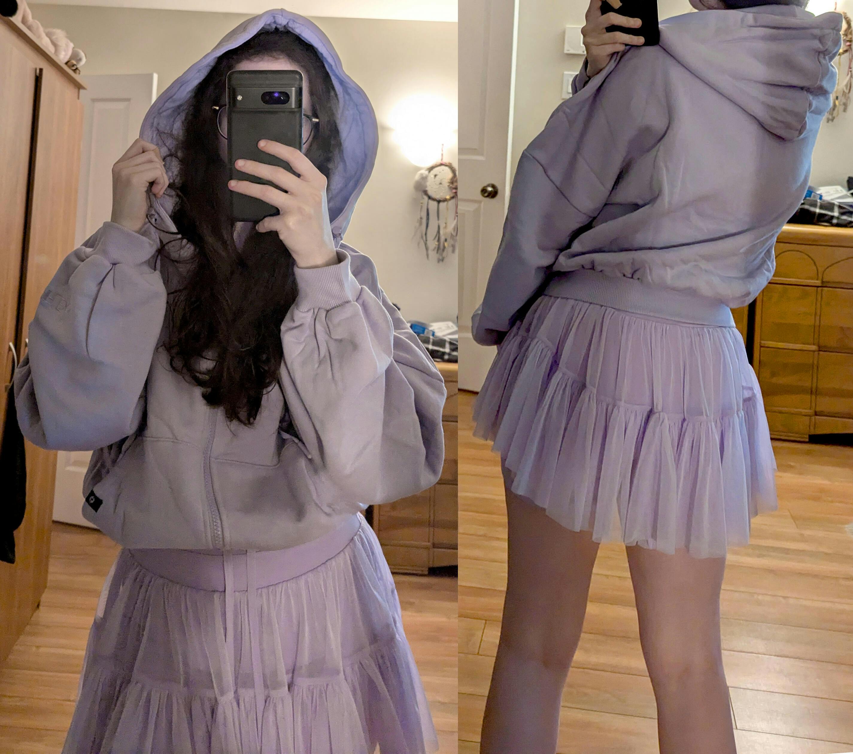 Zip Cloud Hoodie - Seashell – POPFLEX®