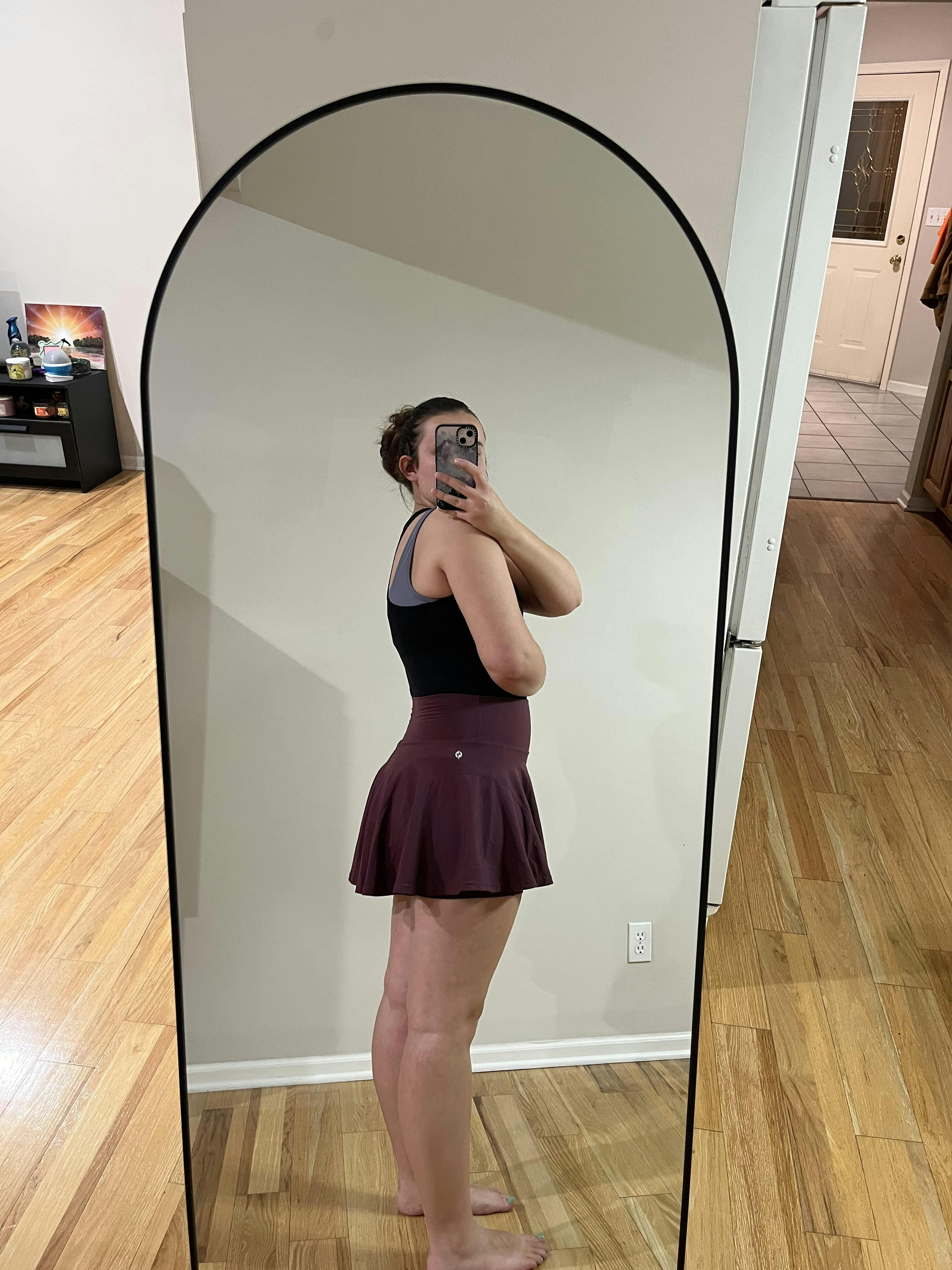 Twirl Skort - Crimson – POPFLEX®