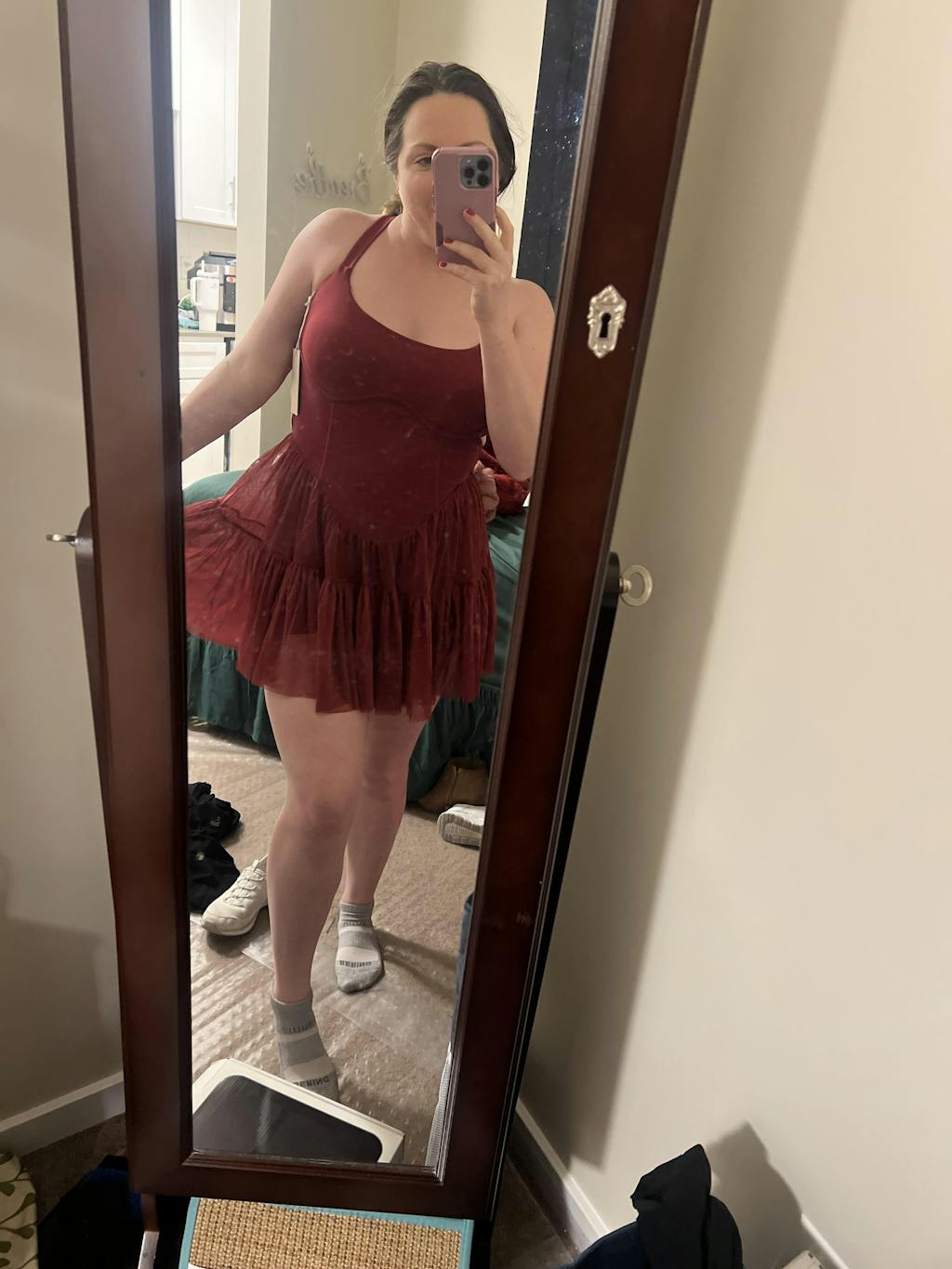 Corset Pirouette Dress - Ruby – POPFLEX®