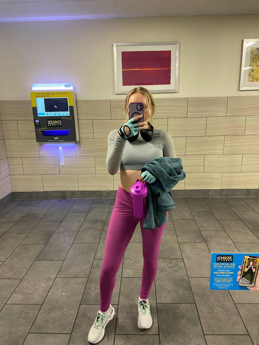 Coquette Long Sleeve Mesh Bra - Blue Stone – POPFLEX®