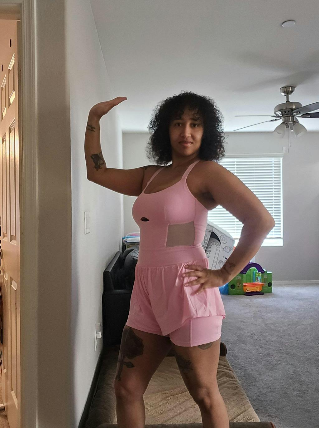 Supershort™ Runsie - Peppercorn – POPFLEX®