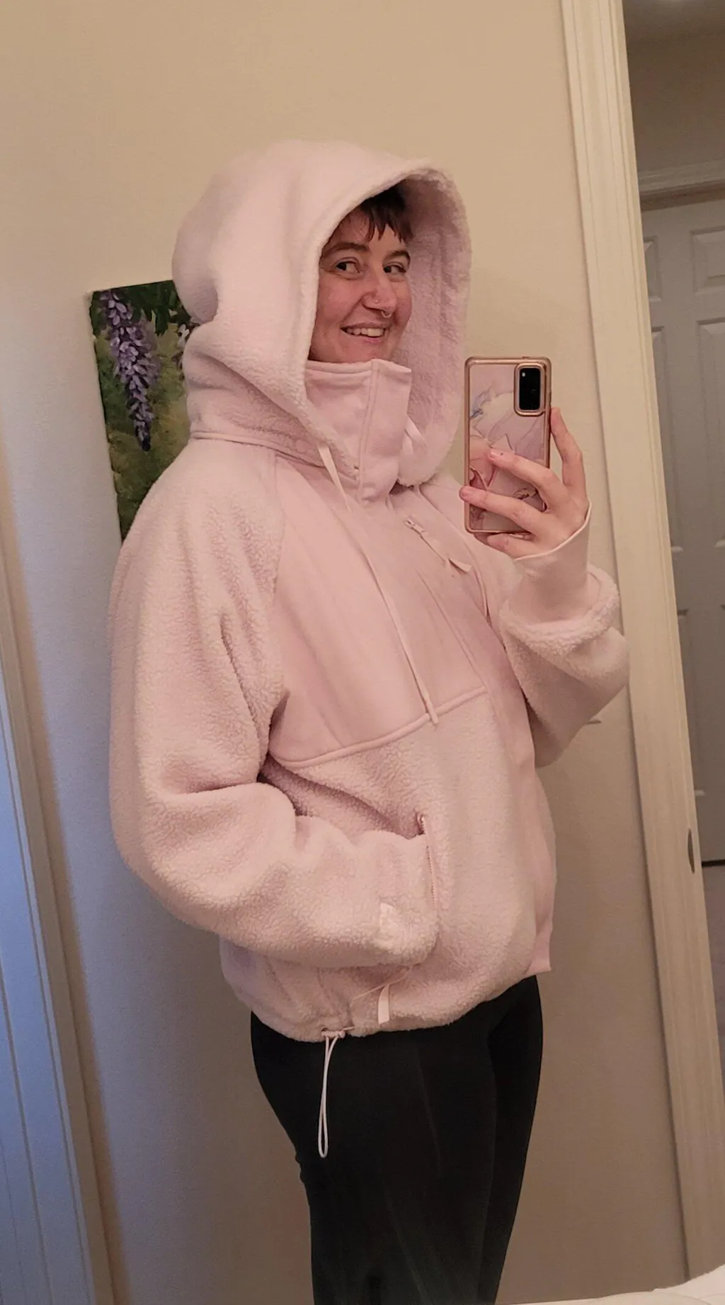 Find Your Inner Fleece Jacket - Soft Lilac – POPFLEX®