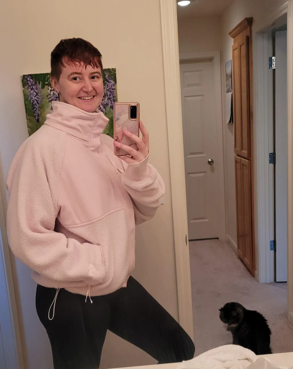 Find Your Inner Fleece Jacket - Soft Lilac – POPFLEX®