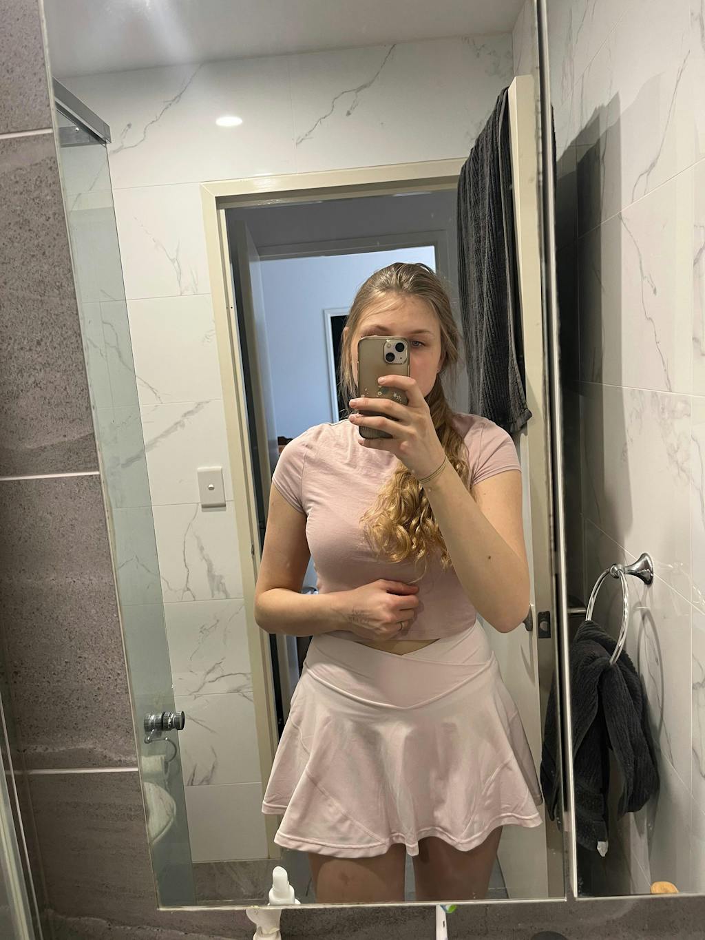 Crisscross Hourglass® Twirl Skort - Ruby – POPFLEX®