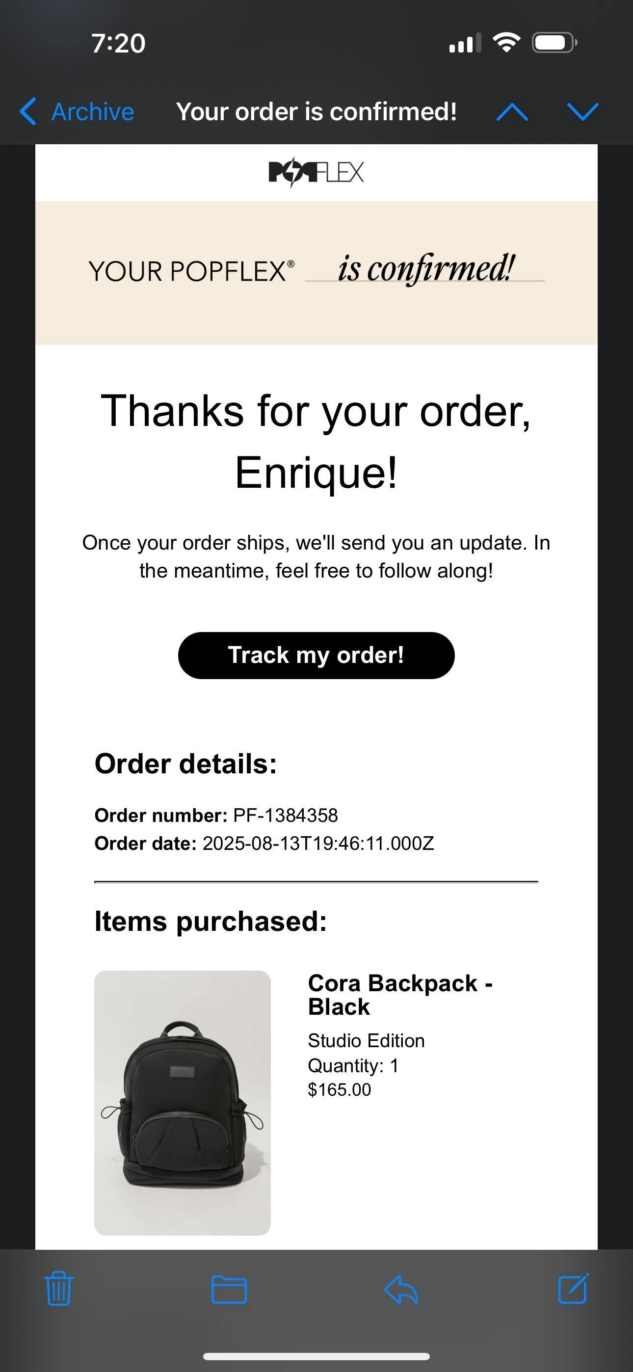 Cora Backpack - Women's Stylish & Waterproof Backpack For Everyday ...