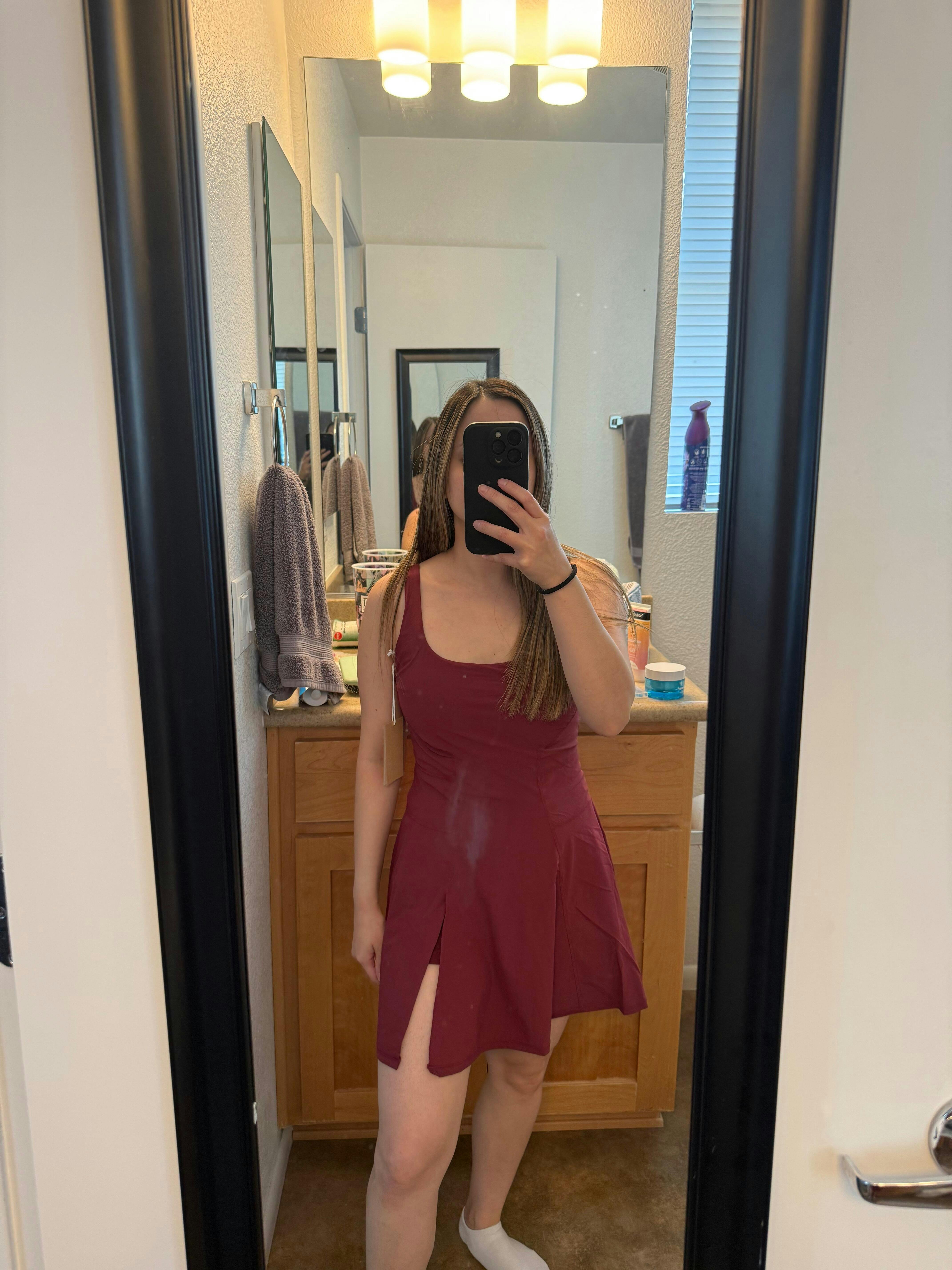 Tie-Breaker Superdress™ - Crimson – POPFLEX®