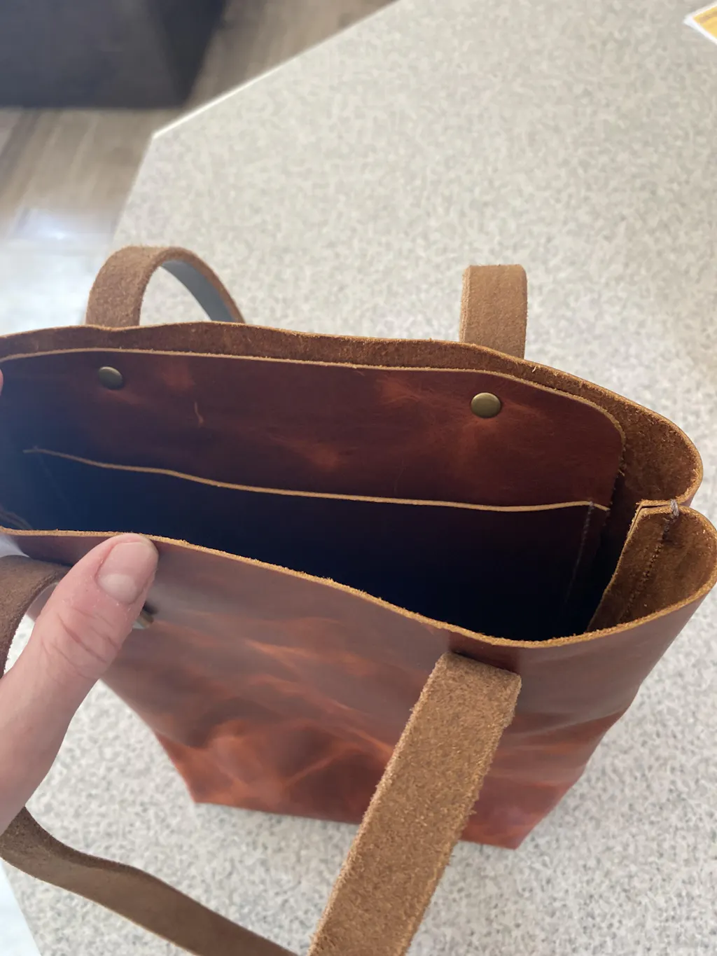 English Tan Everyday Tote: Perfect for Busy Lives - Heritage Brown ...