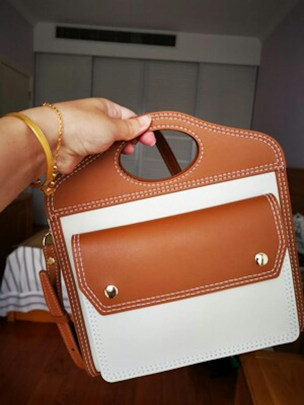 POPSEWING™ Leather Lady Pocket Crossbody Bag DIY Kit | Handmade