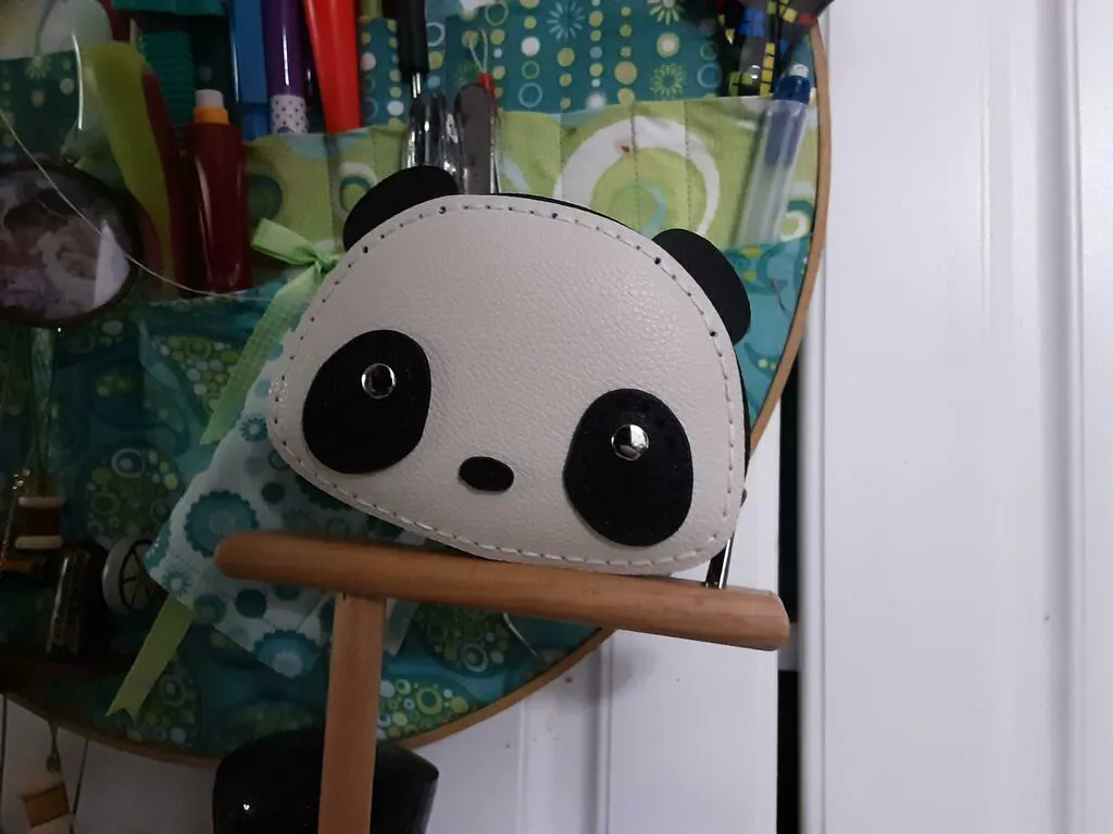Leather Panda Wallet Purse Bag DIY Kit | POPSEWING™