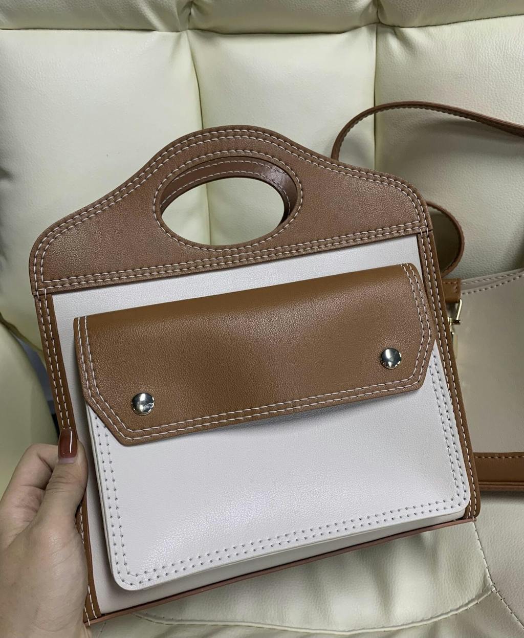 POPSEWING™ Leather Lady Pocket Crossbody Bag DIY Kit | Handmade