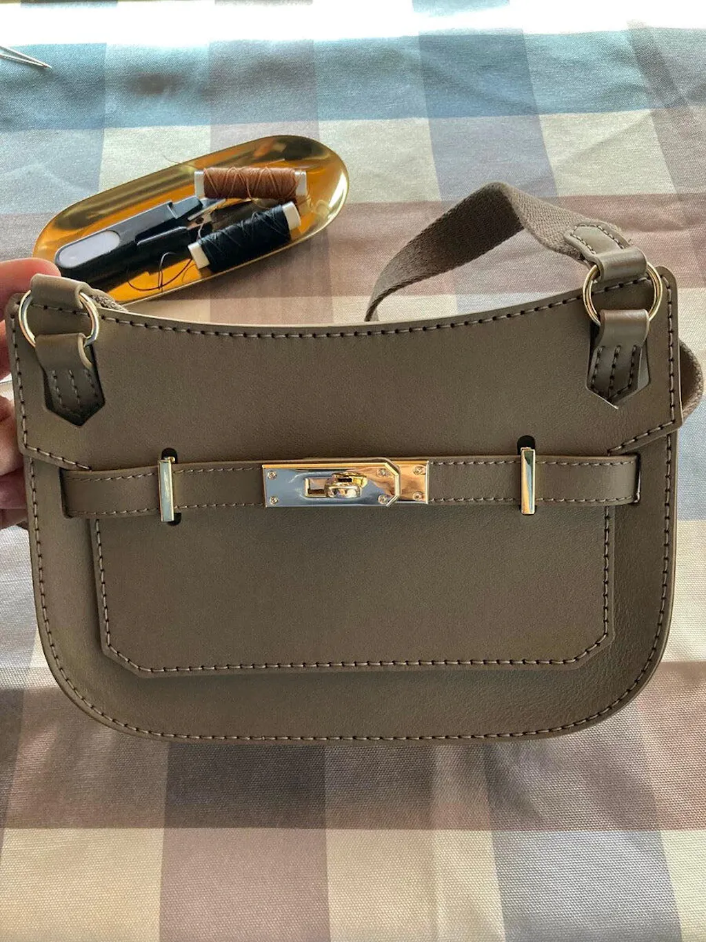 DIY Mini Jypsiere Bag Leather Kits | Bag Sewing Projects – POPSEWING®