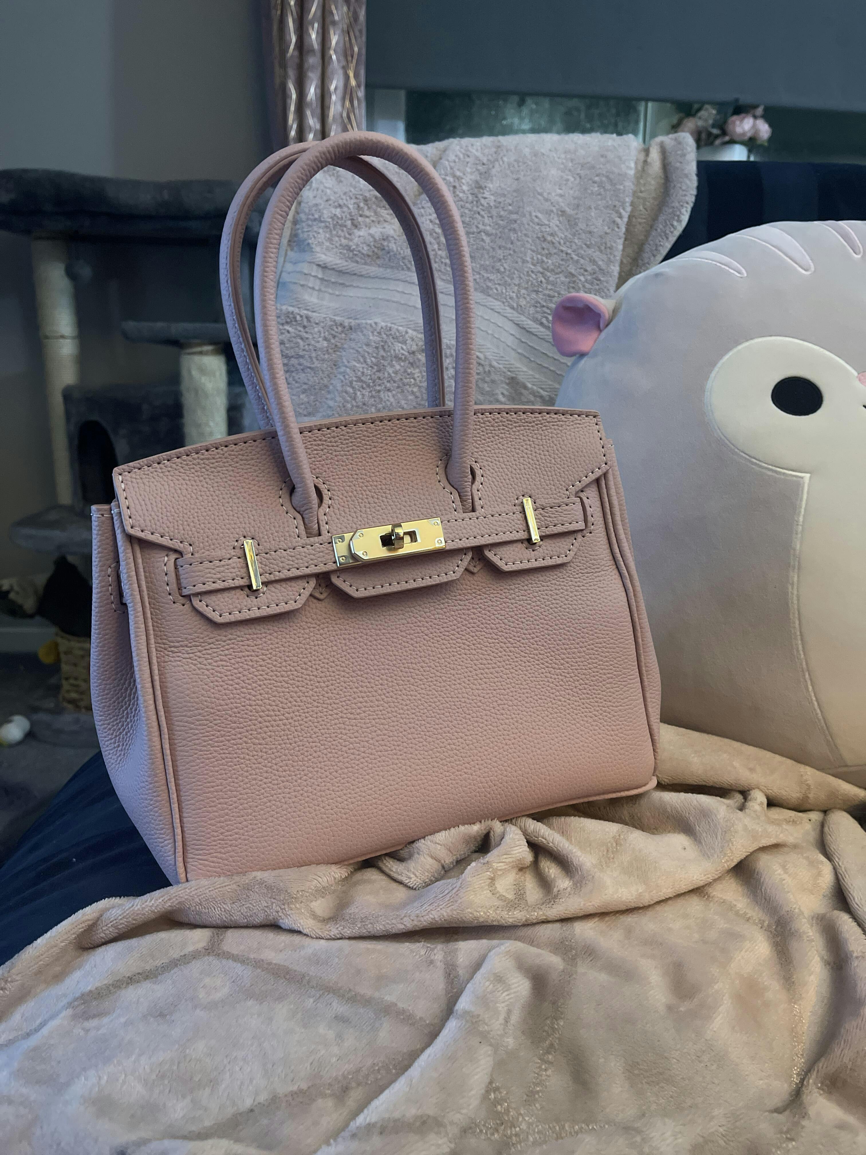 Top Grain Leather Birkin Bag DIY Kit - Birkin Inspired Bag – POPSEWING®