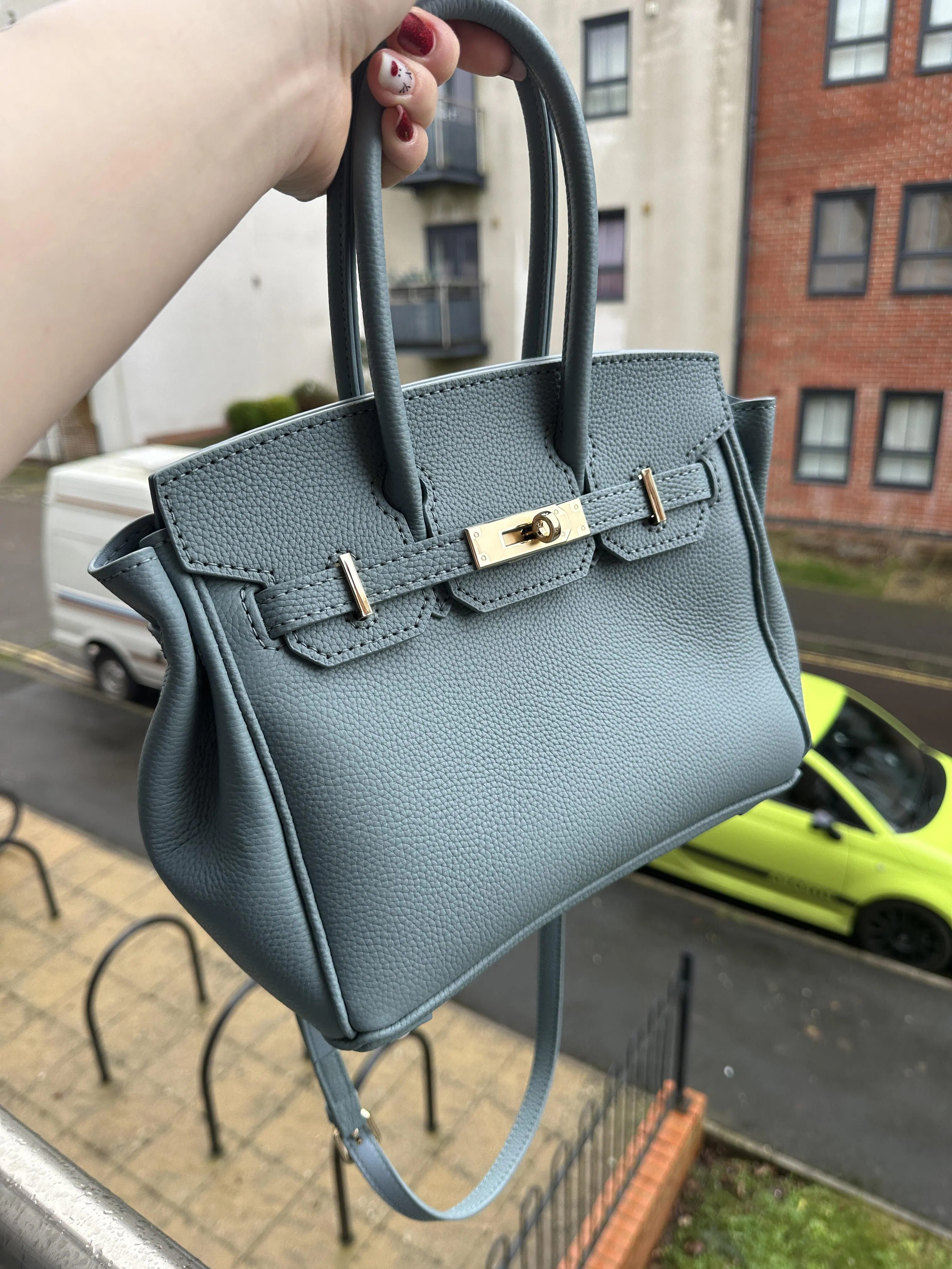 Top Grain Leather Birkin Bag DIY Kit - Birkin Inspired Bag – POPSEWING®