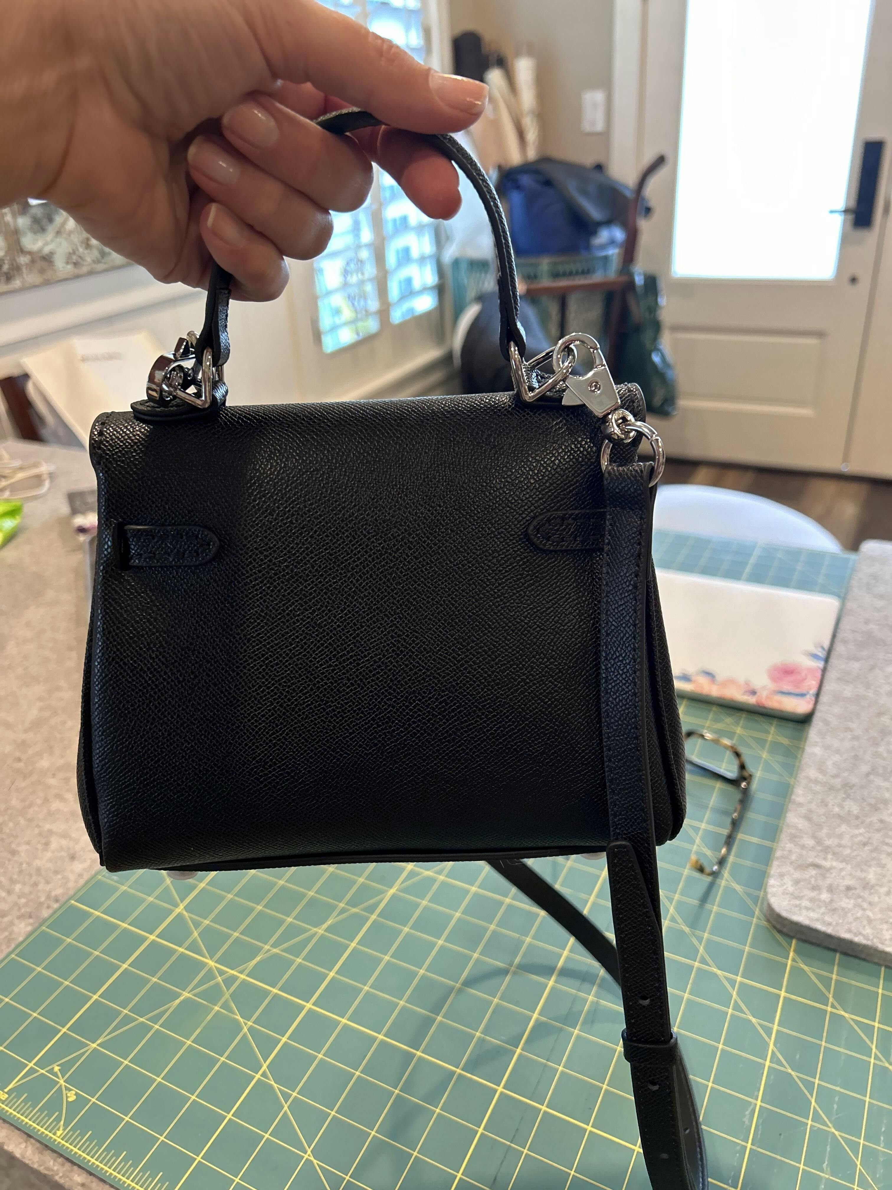 Mini Kelly Bag DIY Leather Kit -Make a Inspired Bag at Home – POPSEWING®