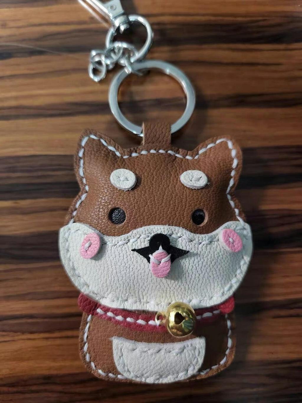 Cute Shiba Inu Dog Keychain DIY Kit | Handmade Keychain Charm for Bags ...