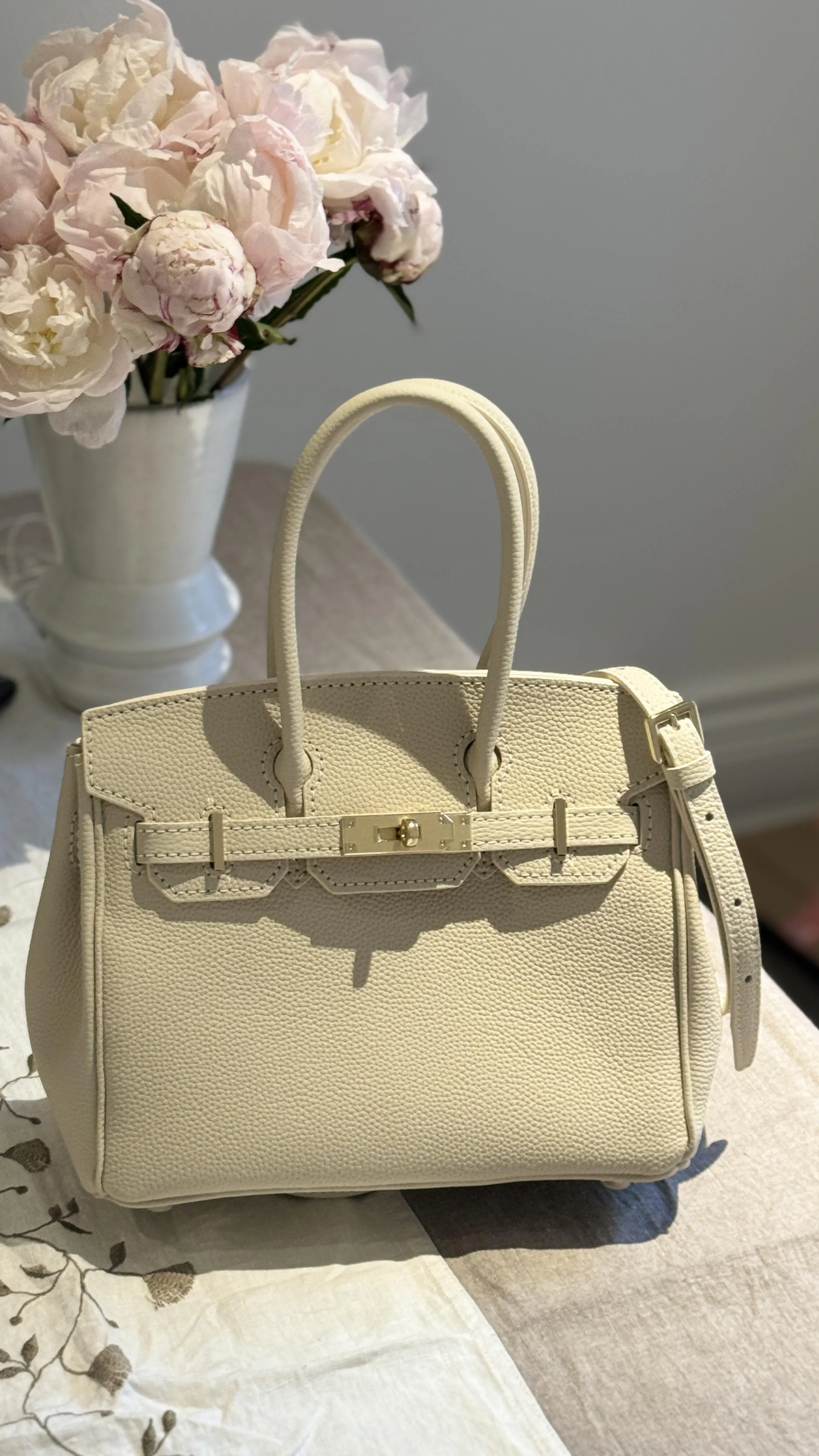 Top Grain Leather Birkin Bag DIY Kit - Birkin Inspired Bag – POPSEWING®