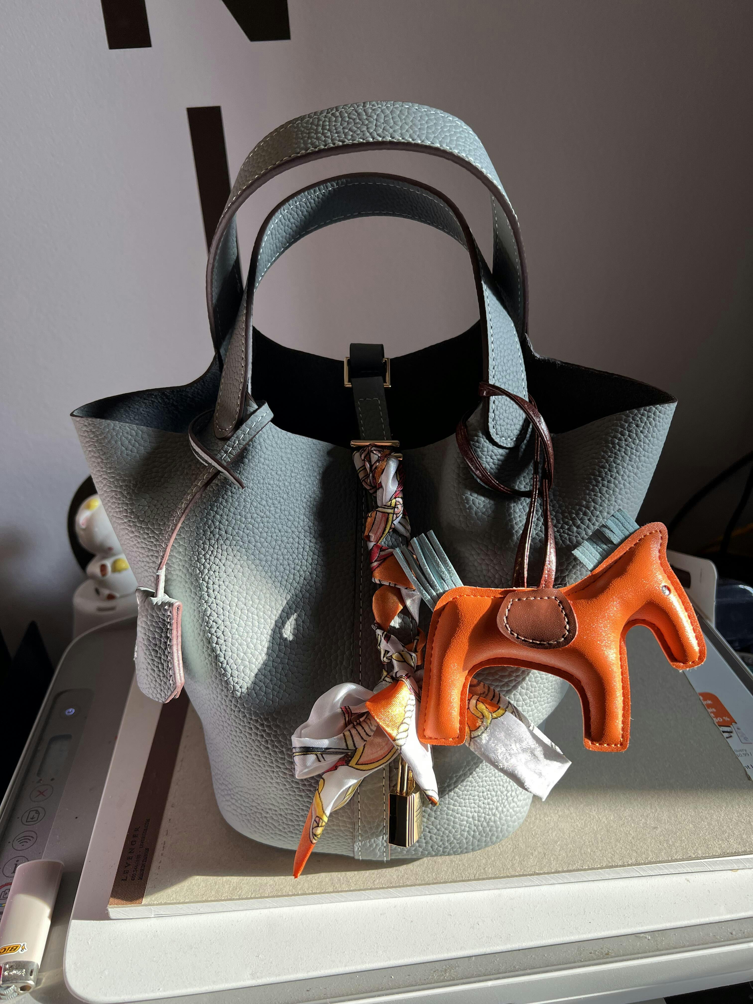 Leather Inspired Picotin Handbag | Designer Leather Handbags – POPSEWING®