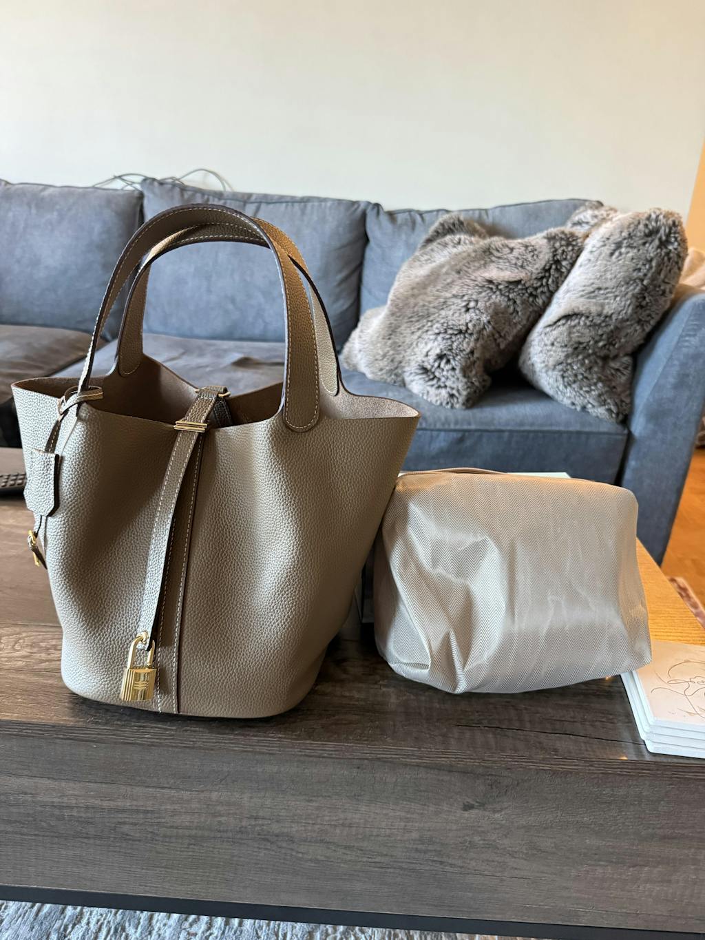 Leather Inspired Picotin Handbag | Designer Leather Handbags – POPSEWING®