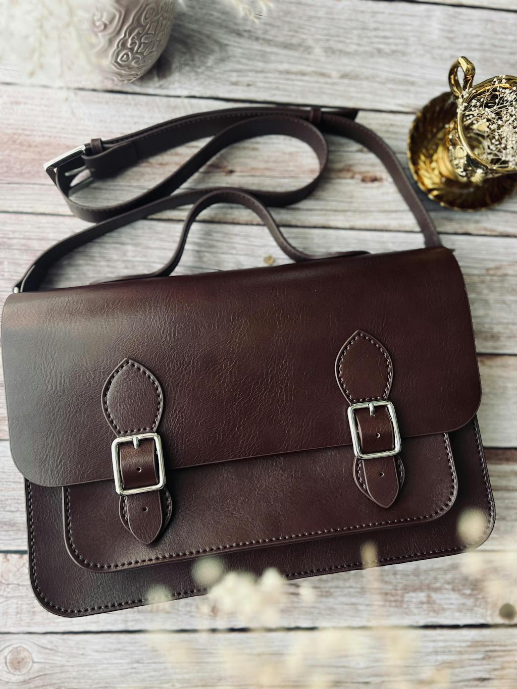 Men Messenger Satchel Bag DIY Kit | Do It Yourself Bags Leather Kits ...