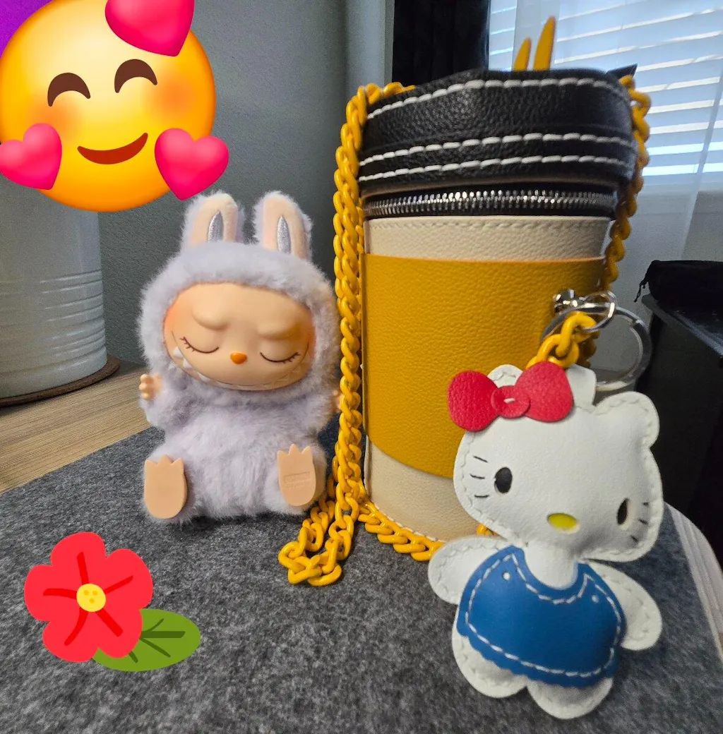 Little Kitty Keychain DIY Leather Kit | DIY Keychain Kits-POPSEWING®