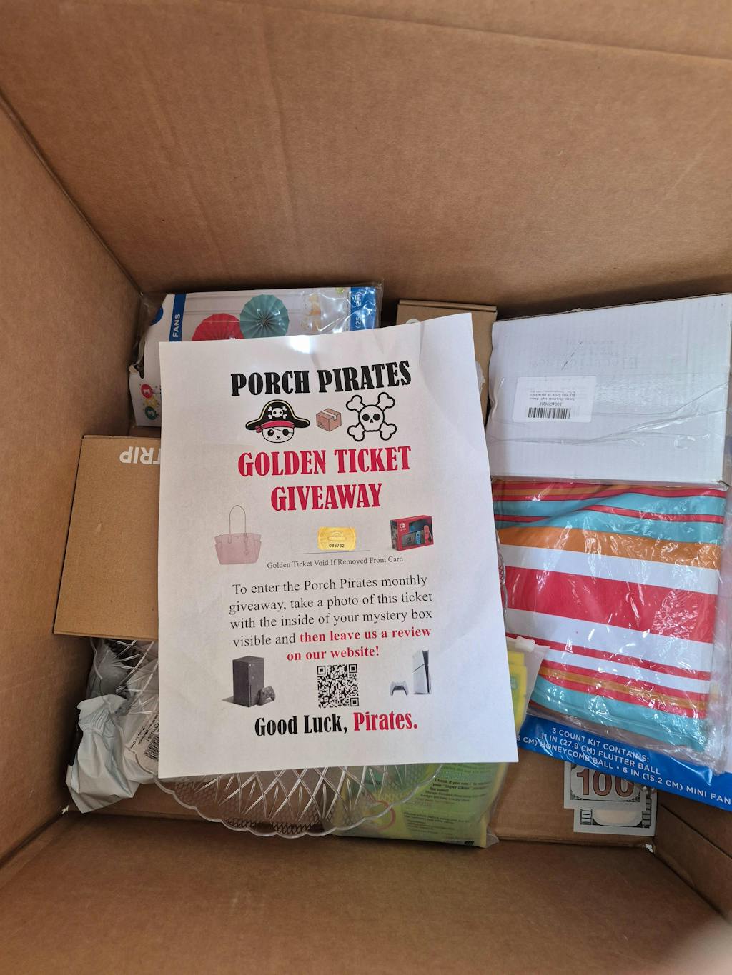 The Classic Liquidation Mystery Box – Porch Pirates