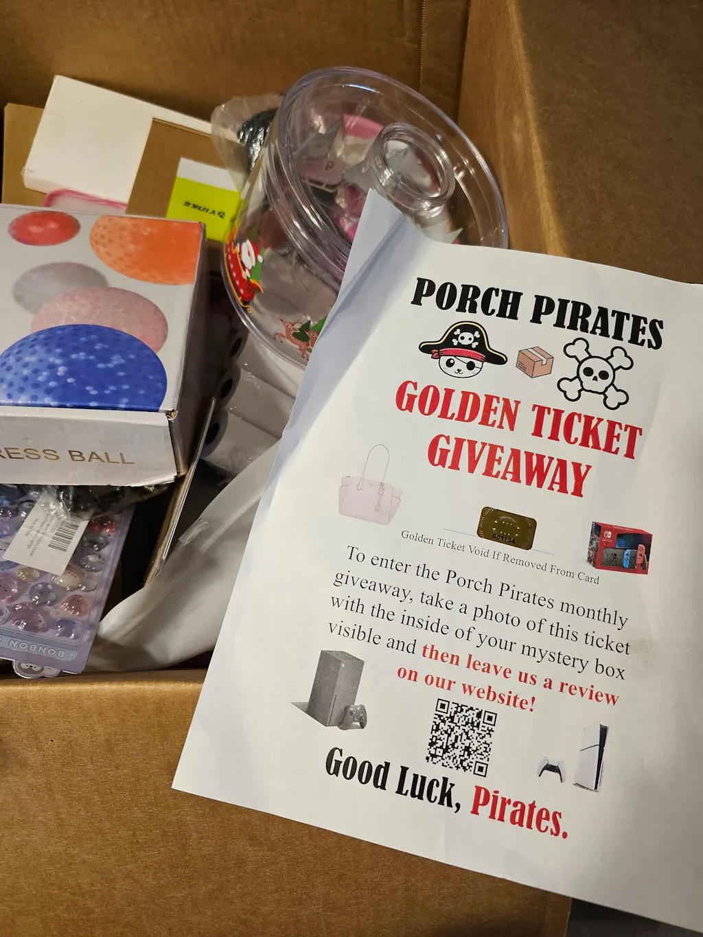 The Classic Liquidation Mystery Box – Porch Pirates