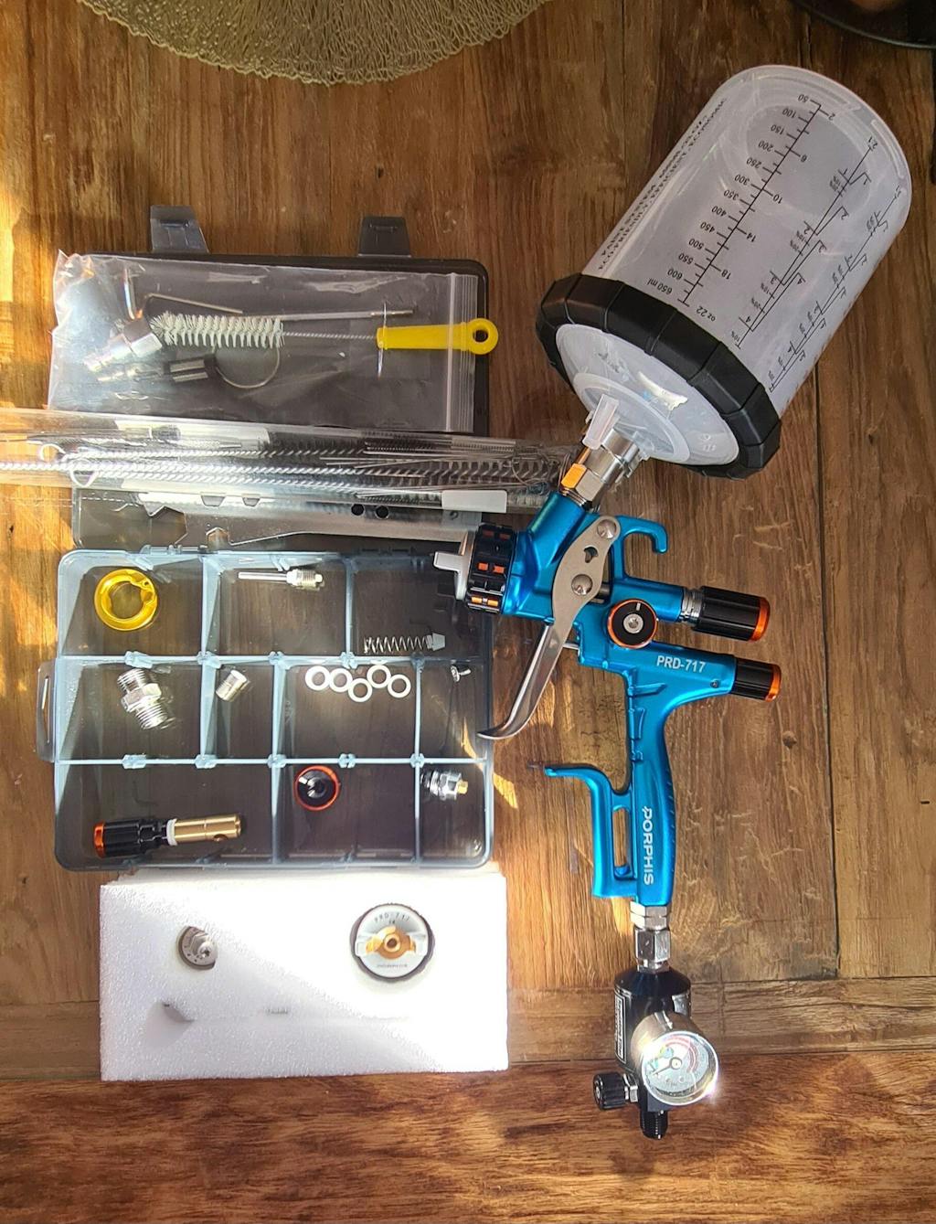 PORPHIS PRD-717 Air Spray Gun Car Repair Paint Gun