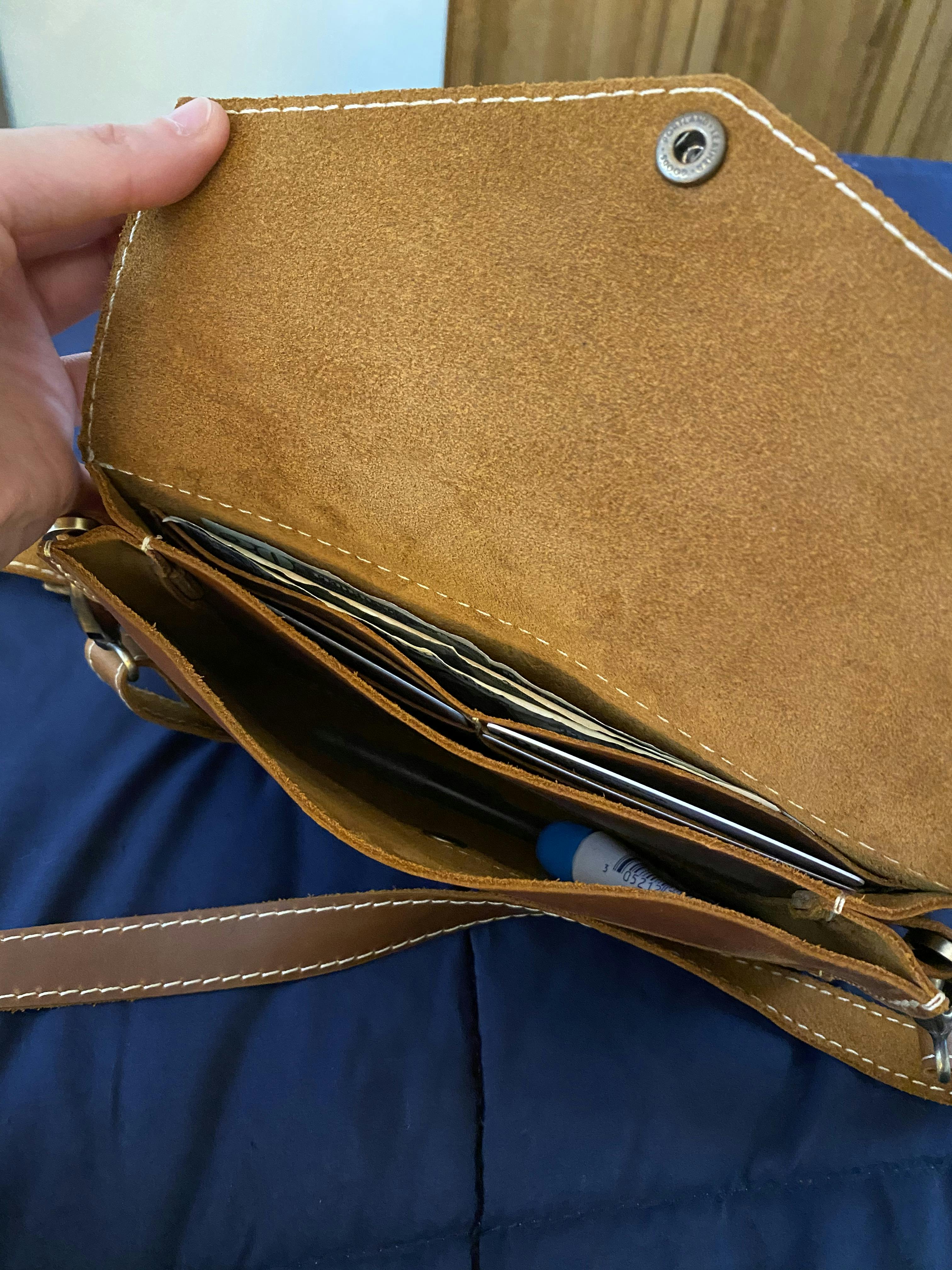 Envelope Convertible Crossbody Portland Leather Goods