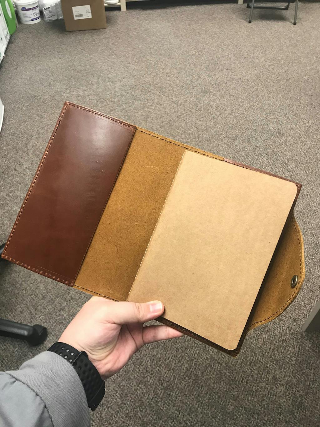 Leather Snap Journal | Portland Leather Goods